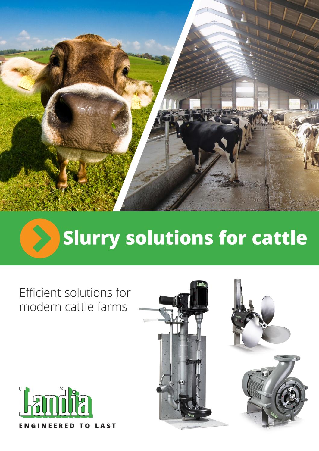 Slurry Solutions - For Cattle & Dairy Farms... by Landia - Issuu
