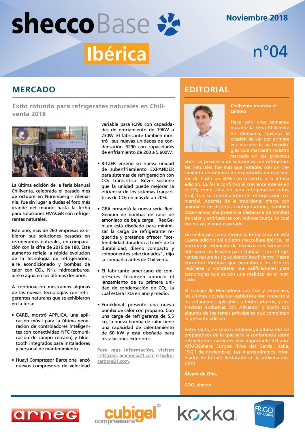 sheccoBase Ibérica - No 4 - Nov 2018 by shecco - Issuu