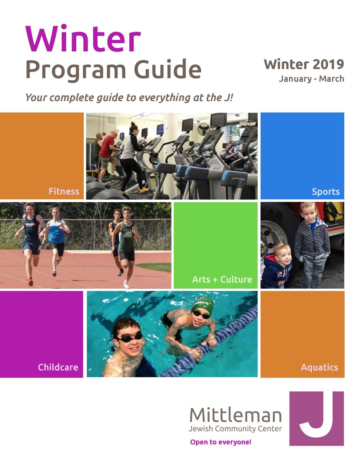 MJCC Winter Program Guide 2019 by Becky Hornsten - Issuu