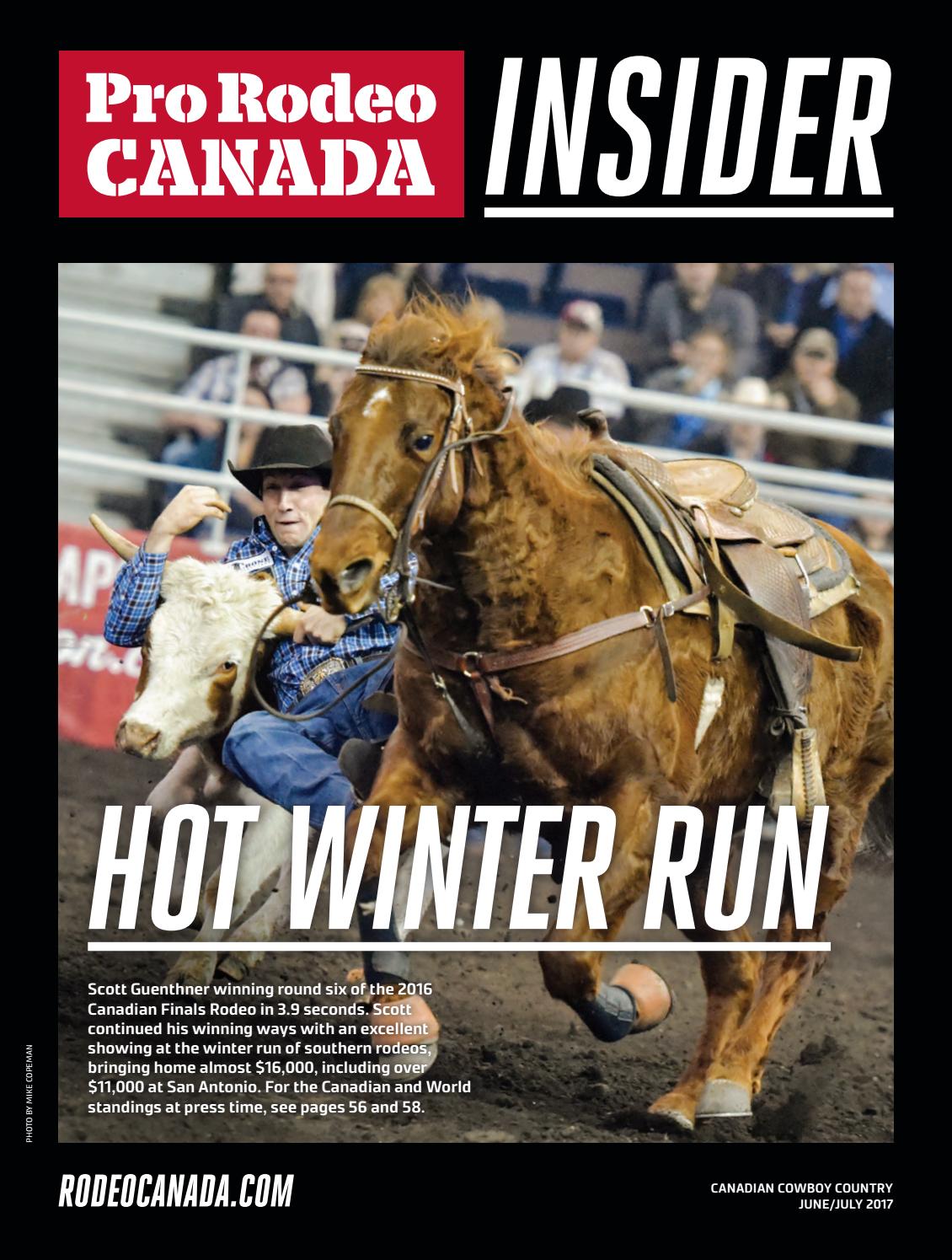 Pro Rodeo Canada Insider - 1706 - Jun/Jul 2017 by Tanner Young ...
