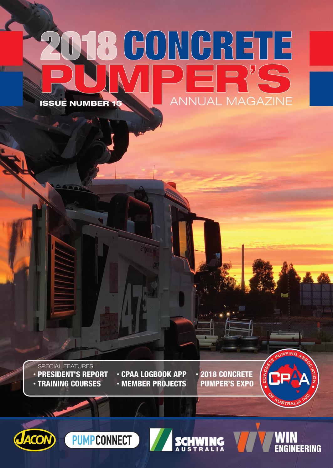2018 Concrete Pumpers Magazine by HBM Group - Issuu