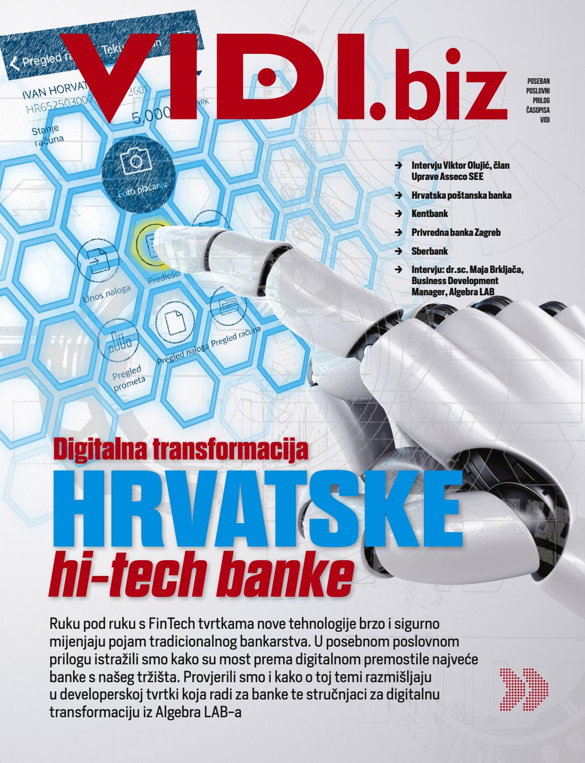Digitalna transformacija hrvatskih Hi-Tech banaka by vidi.biz - Issuu