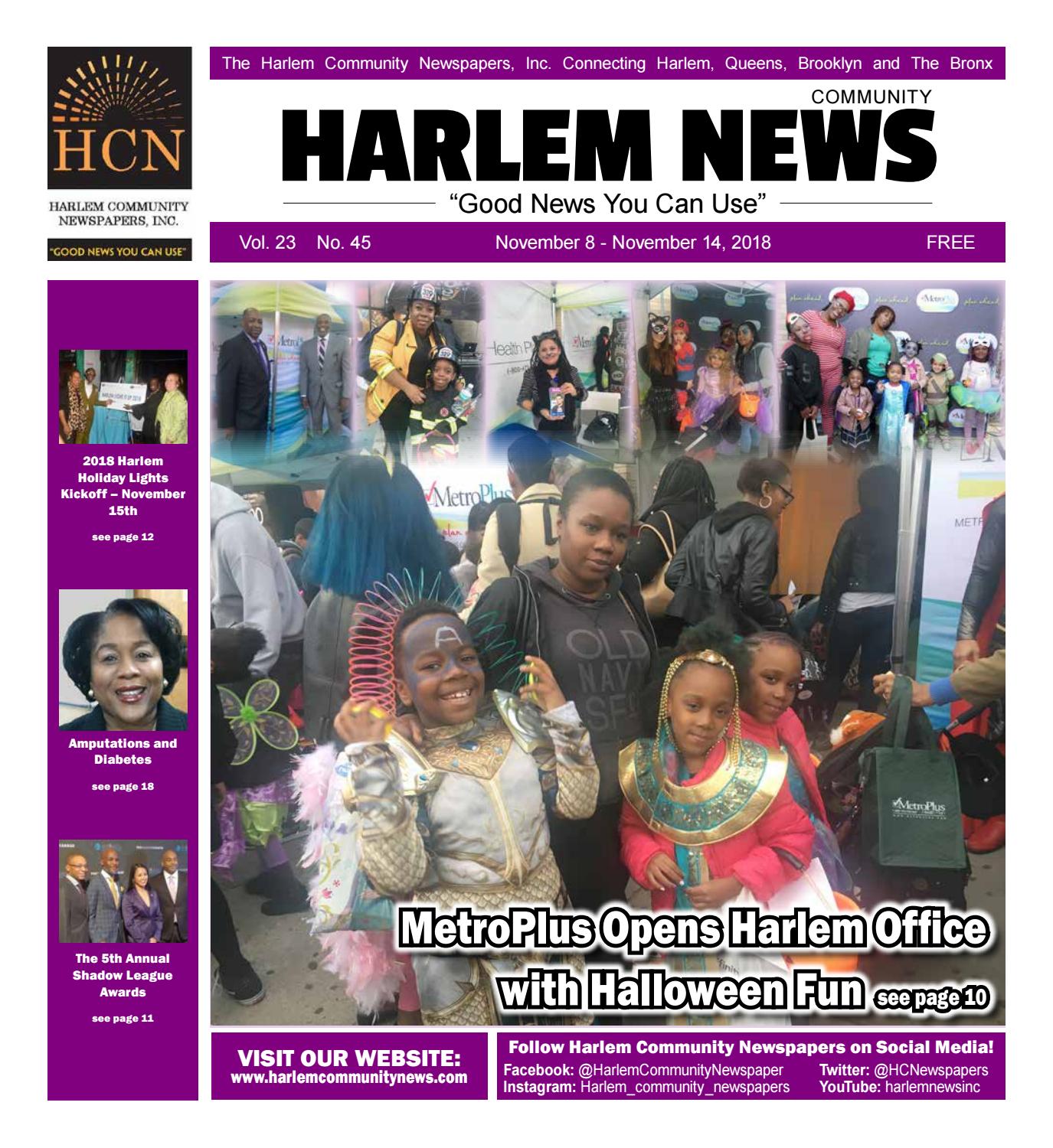 Harlem Community Newspapers | November 8, 2018 by Mike Kurov - Issuu