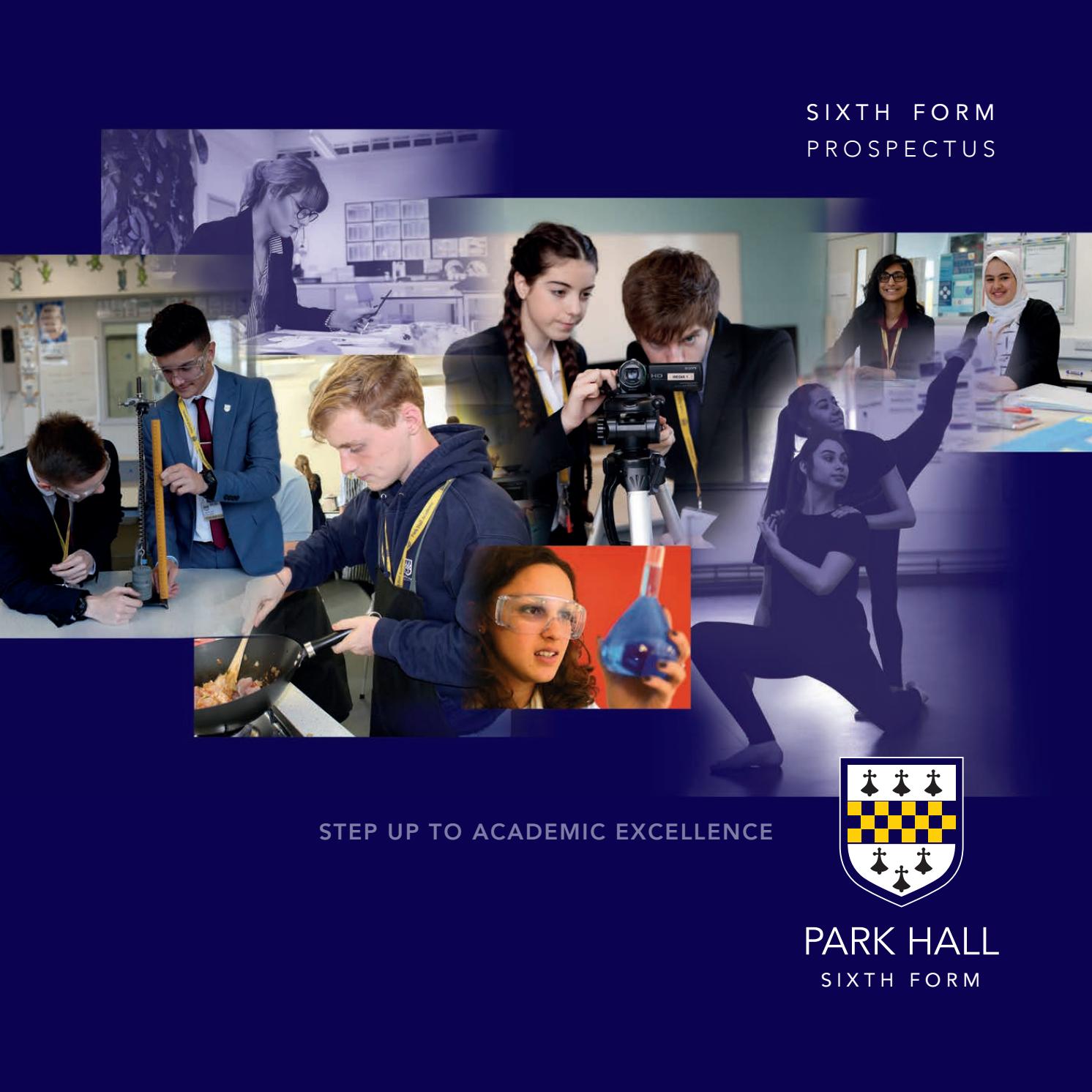 Park Hall Academy Sixth Form Prospectus by Wave Ed - Issuu