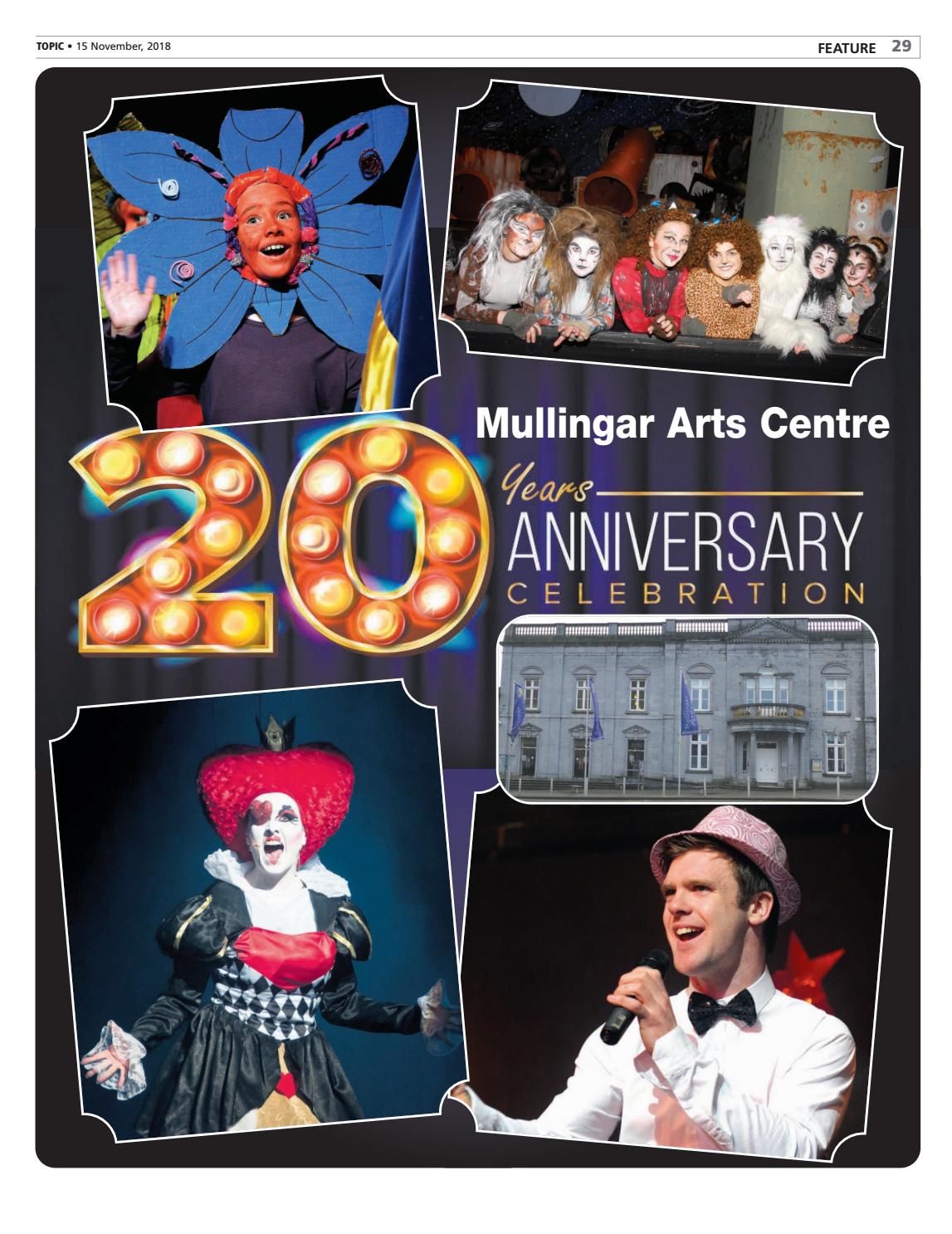 Mullingar Arts Centre 20th Anniversary by Topic Newspapers - Issuu