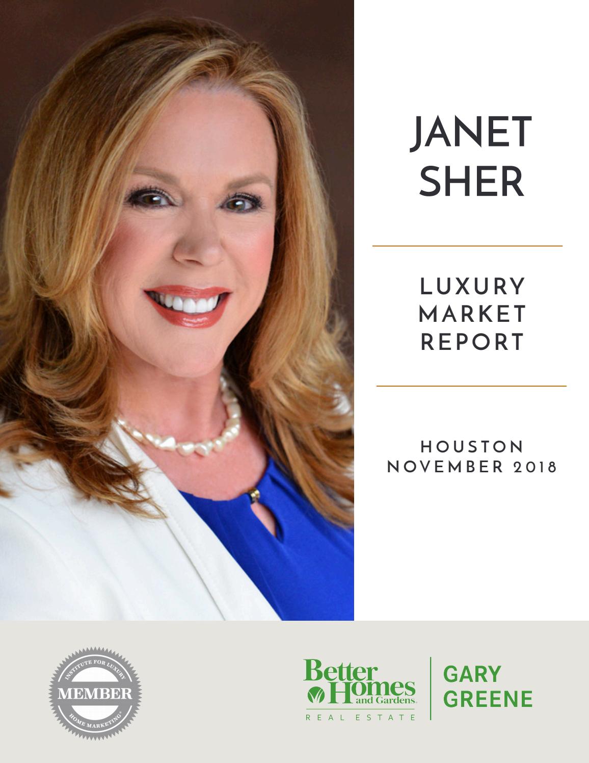 Janet Sher Luxury Market Report November 2018 by The Report Group - Issuu