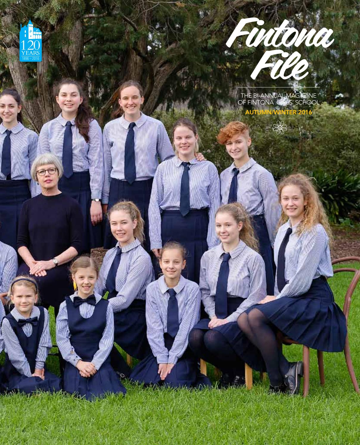 Fintona File - Autumn/Winter 2016 by Fintona Girls' School - Issuu