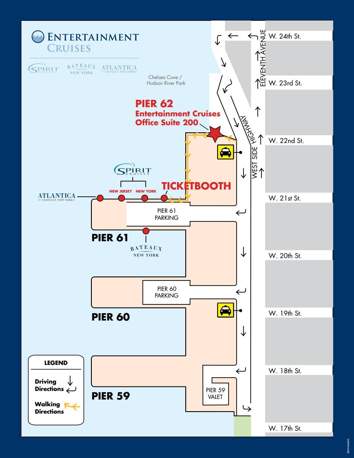 Chelsea Pier Map by Hofstra University - Issuu