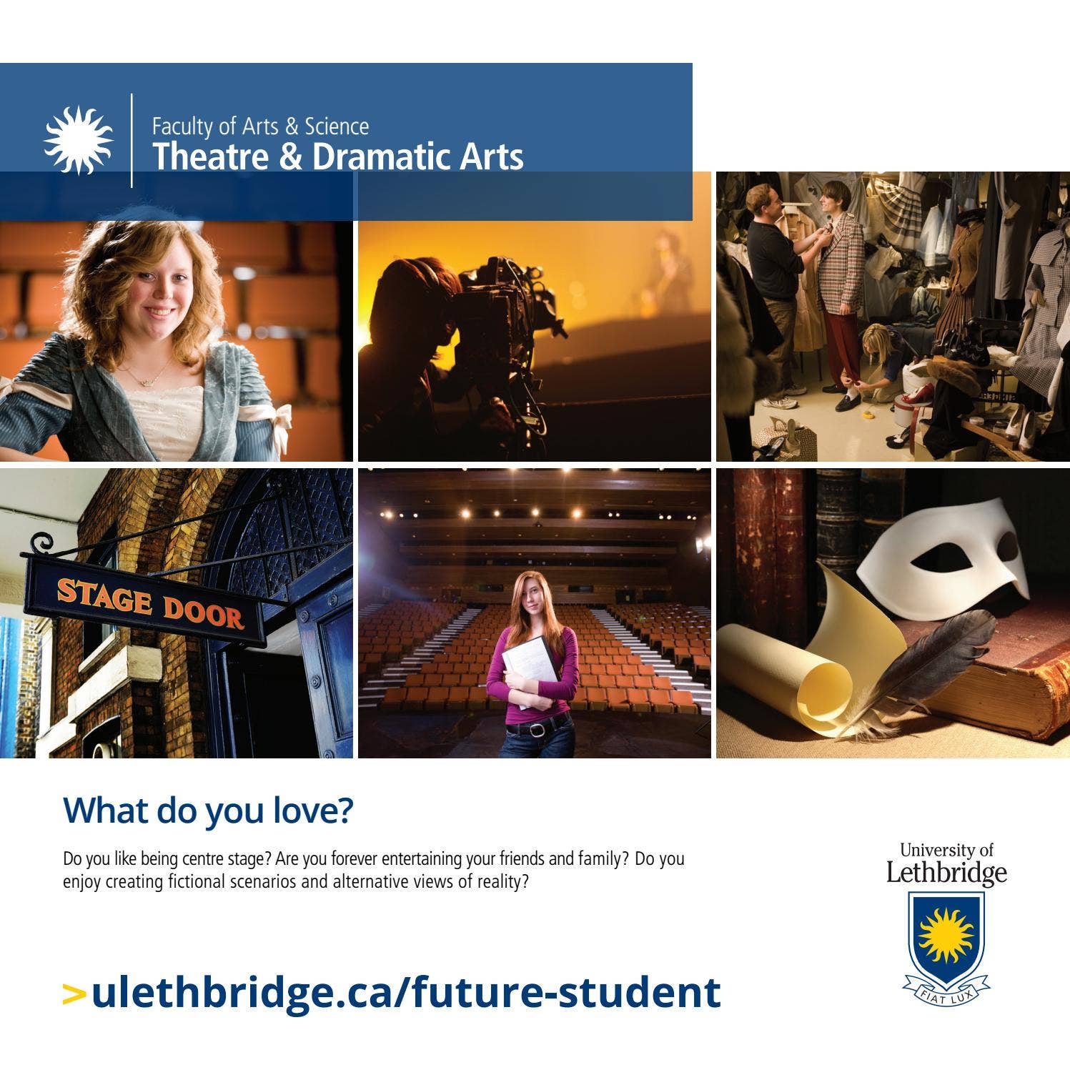 Theatre & Dramatic Arts | University of Lethbridge by University of ...