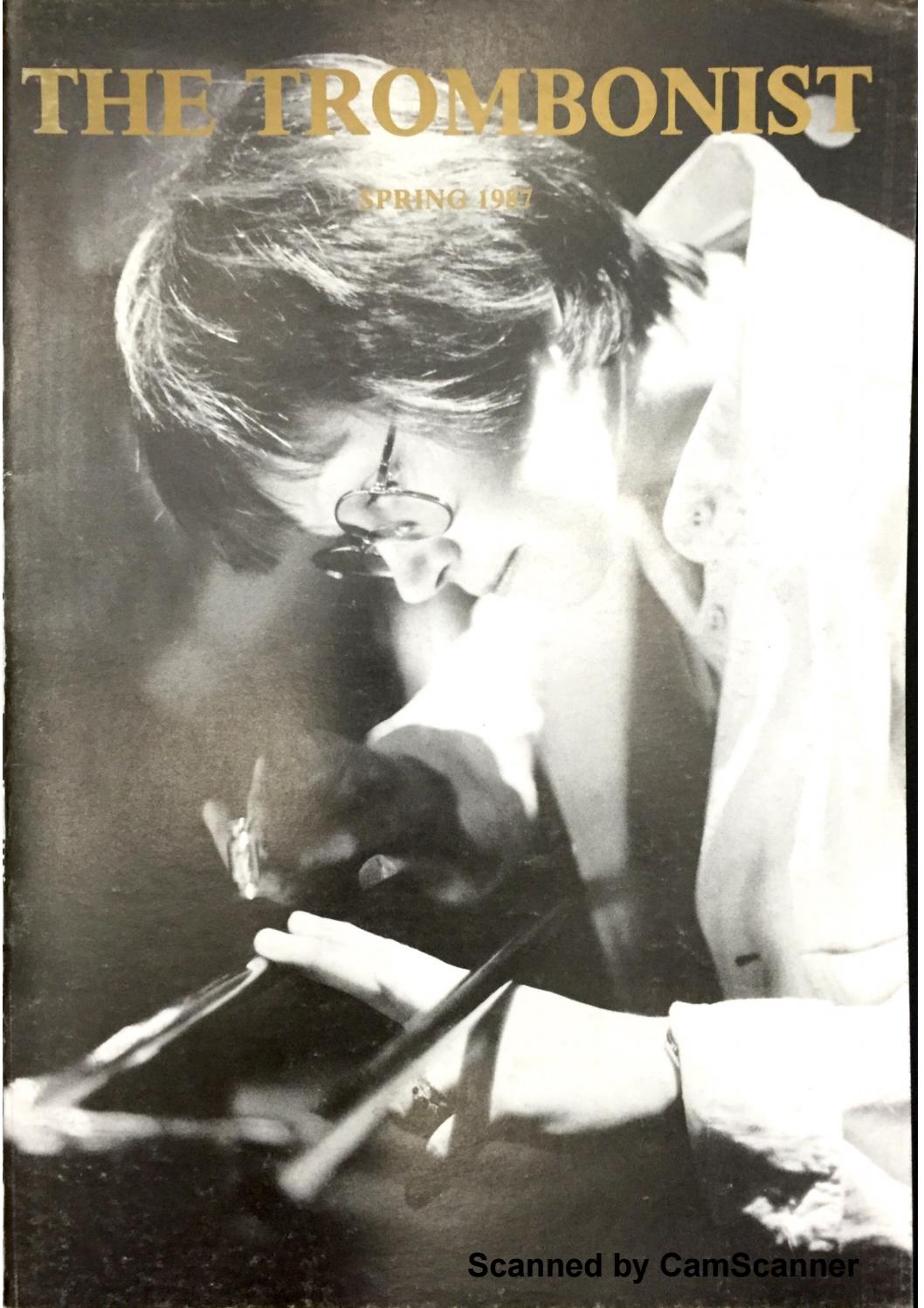 The Trombonist - Spring 1987 by British Trombone Society - Issuu