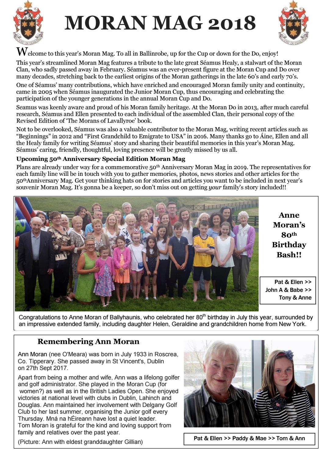 Moran Mag 2018 by Moran Mag - Issuu
