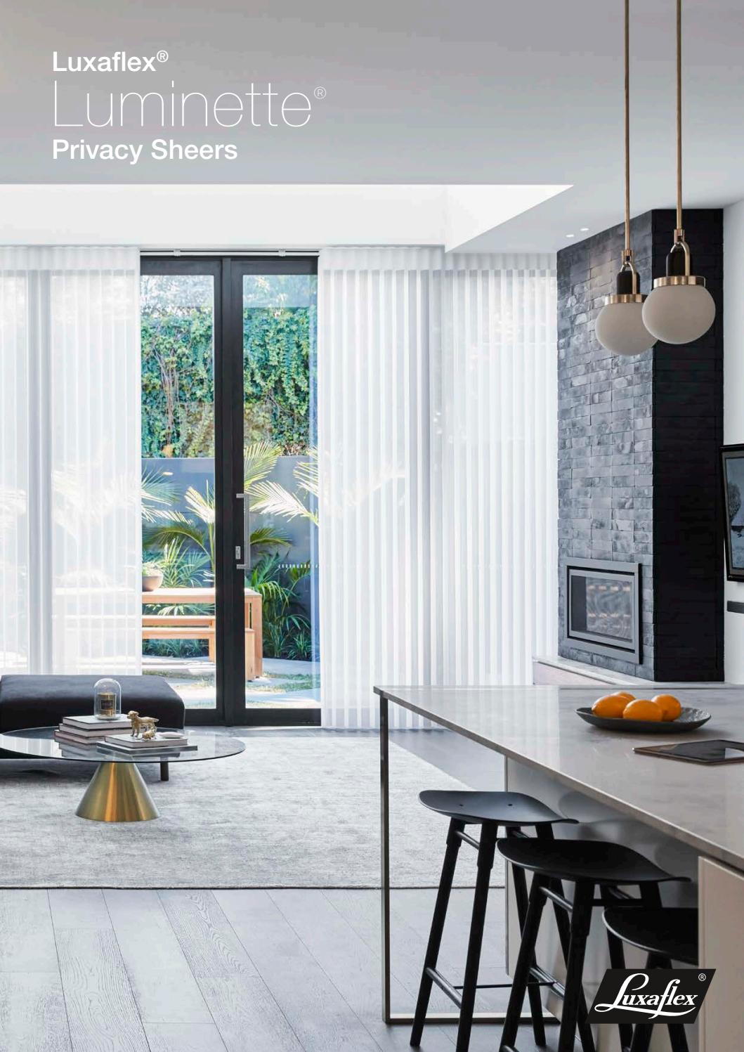 Luxaflex® Luminette Privacy Sheers by Luxaflex - Issuu