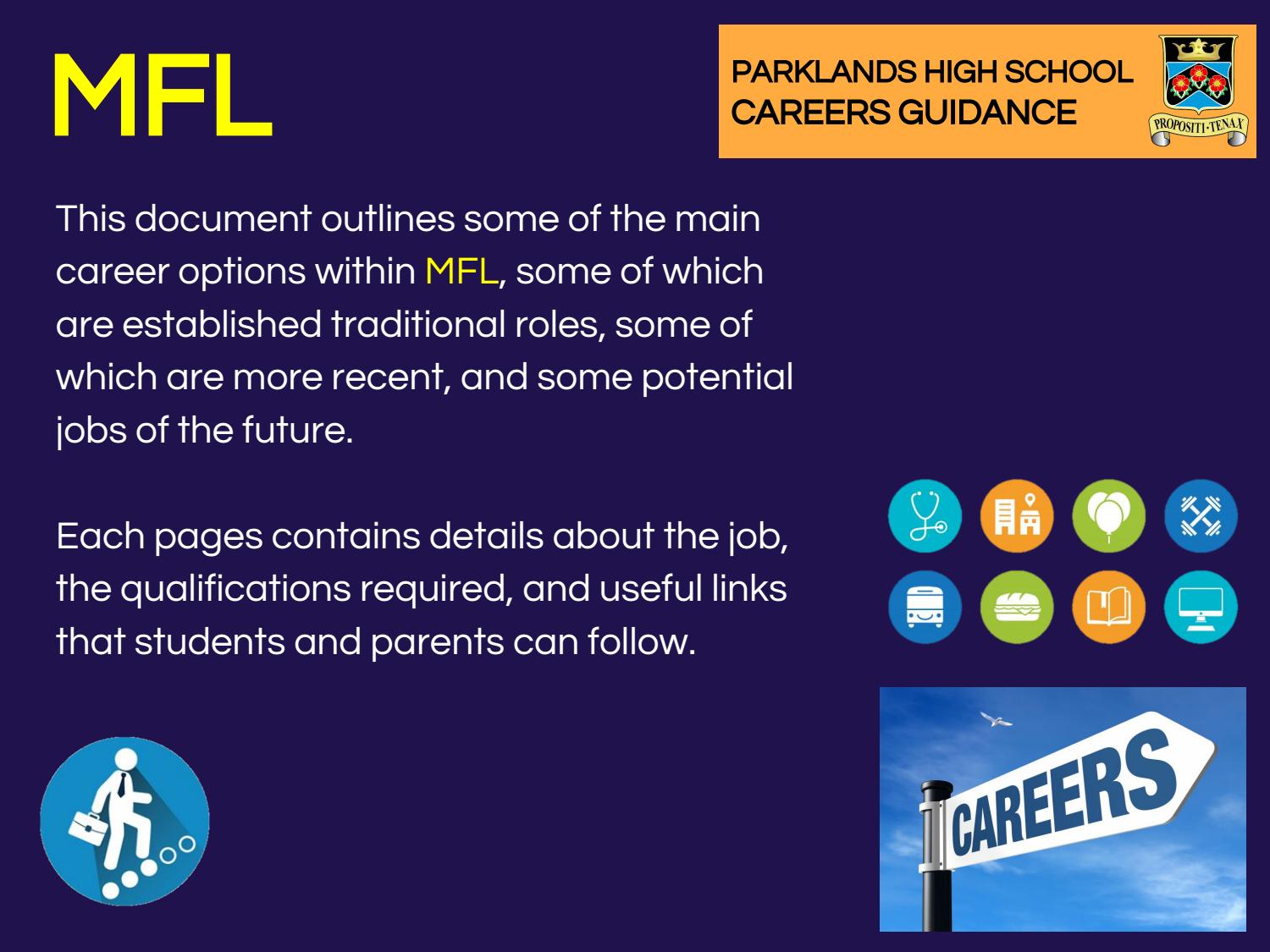 MFL Careers by Schudio - Issuu