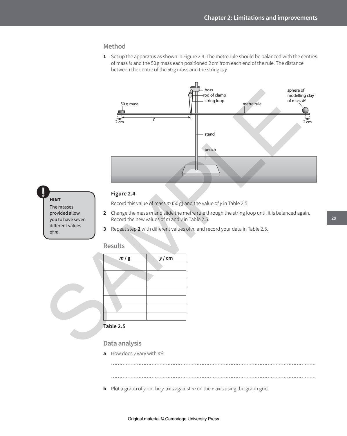 AS A Level Physics Practical Workbook by Cambridge International ...