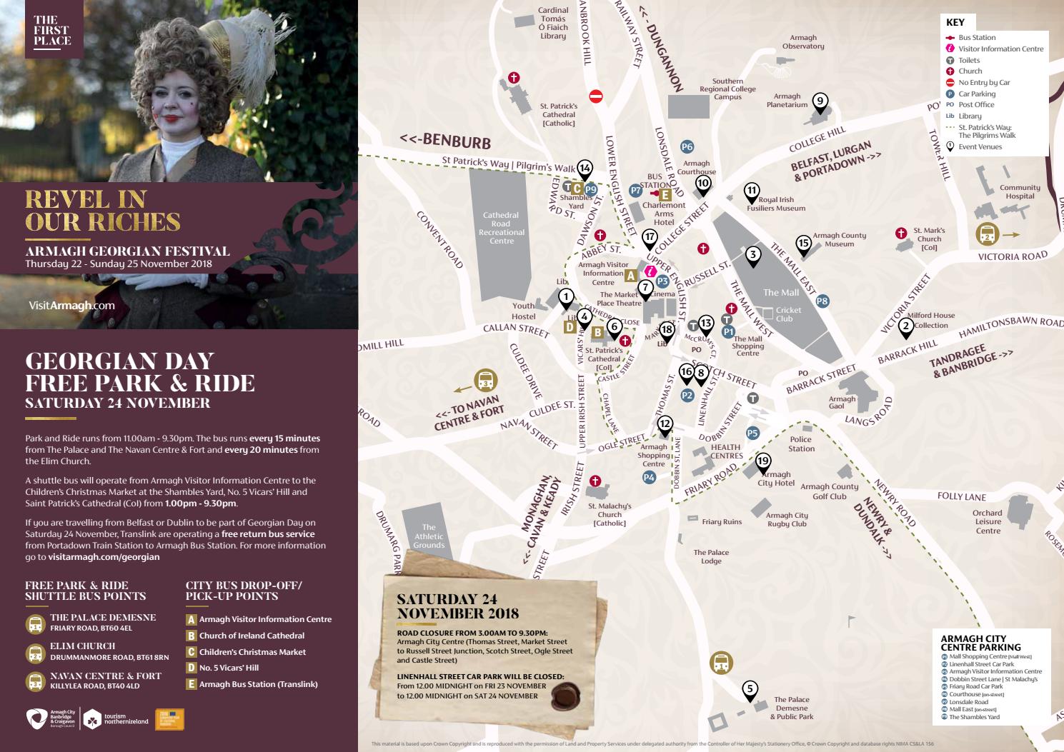 Georgian Tear Off Map by Armagh City Banbridge & Craigavon Borough ...