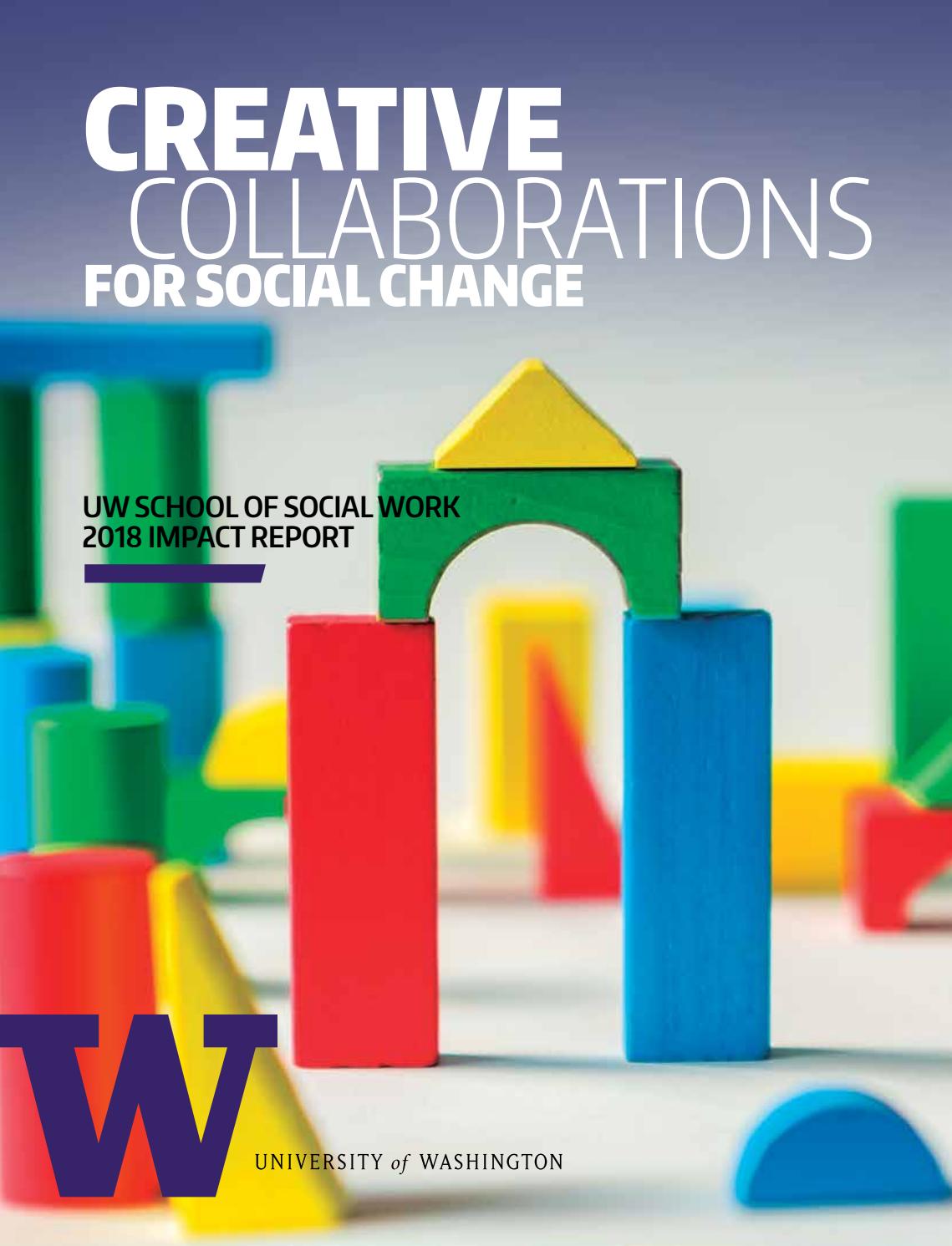 University of Washington School of Social Work 2018 Annual Report by UW ...