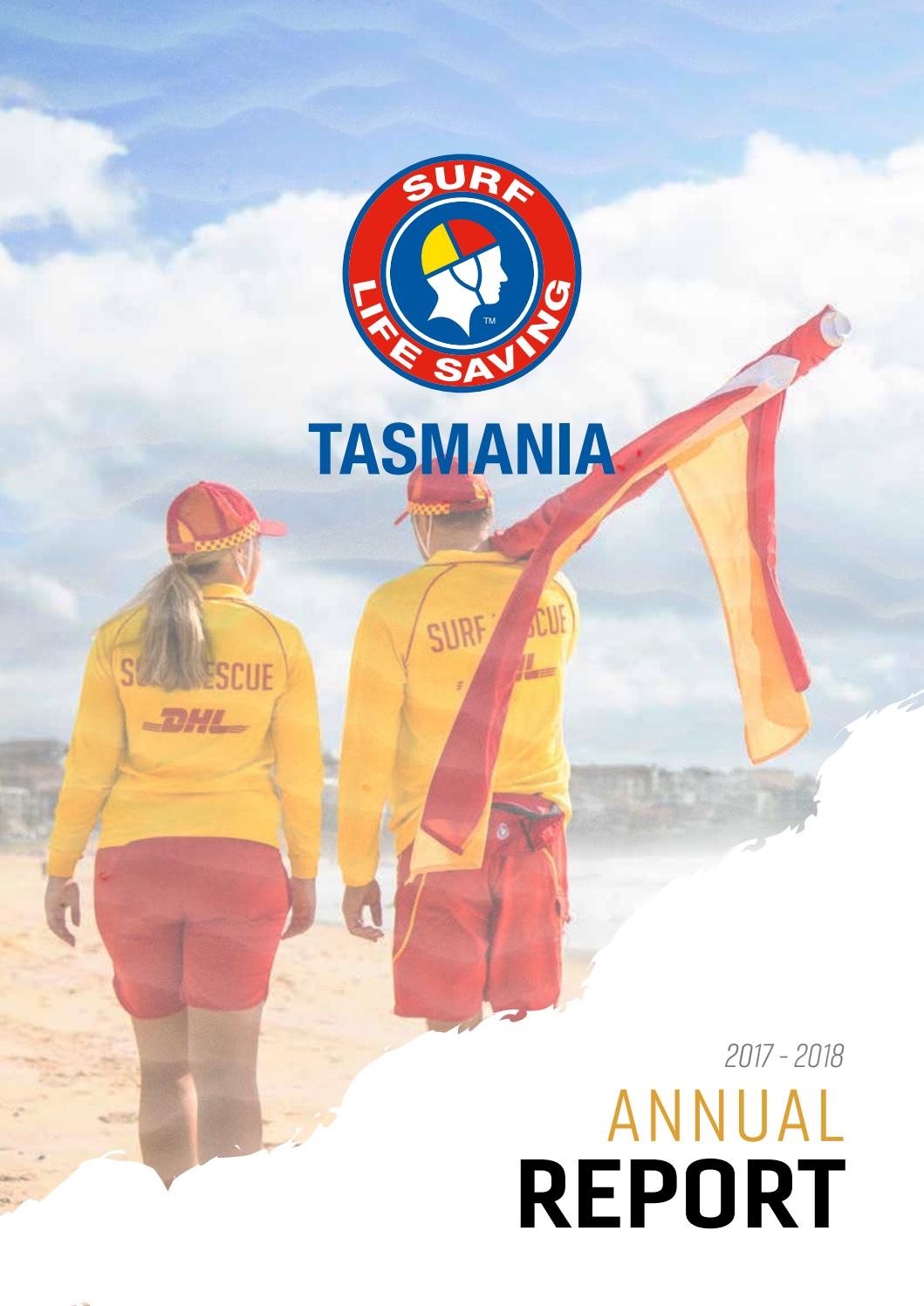 2017-18 Surf Life Saving Tasmania Annual Report by Surf Life Saving ...