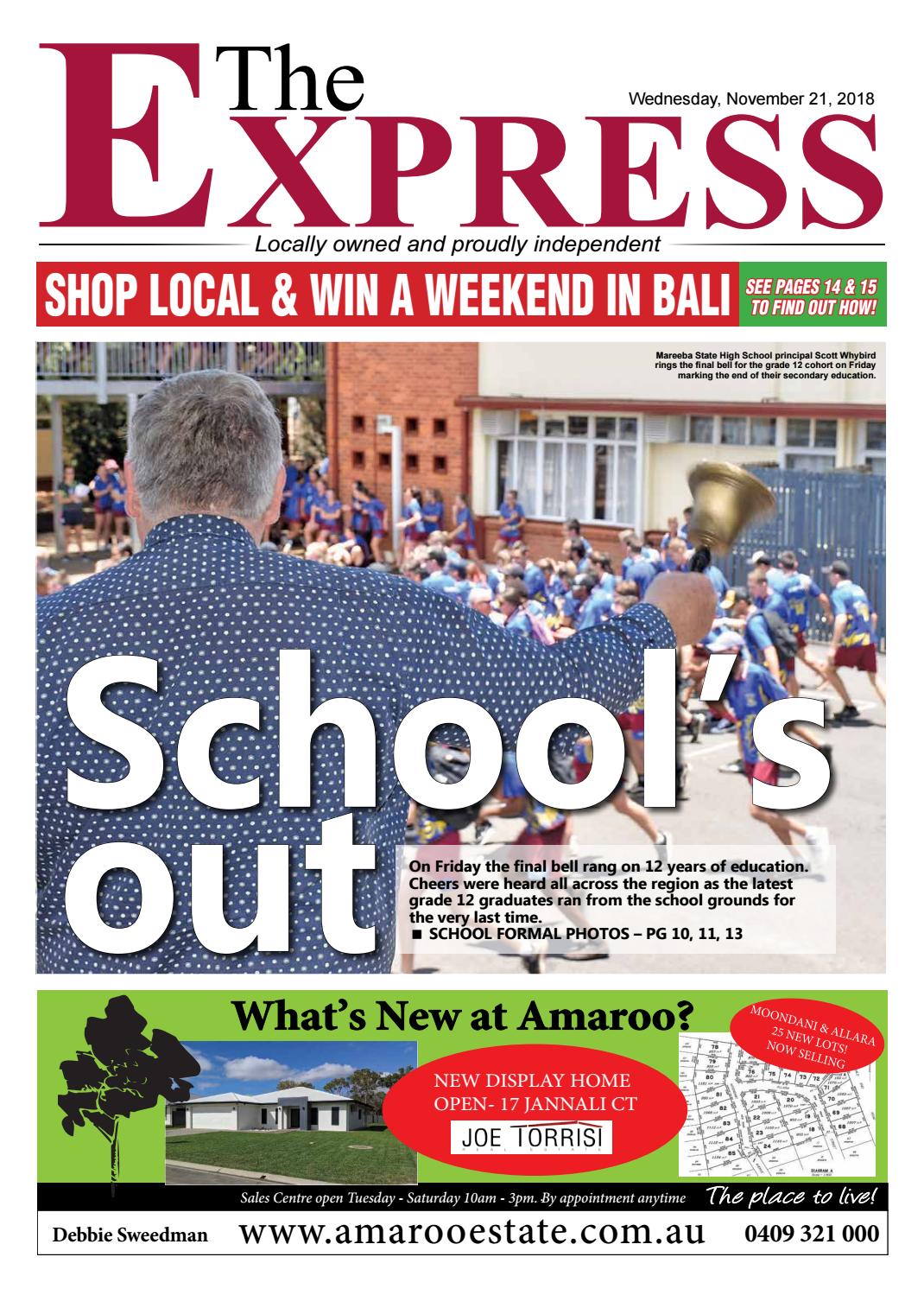 The Express Newspaper 21st November 2018 by Carlo Portella - Issuu