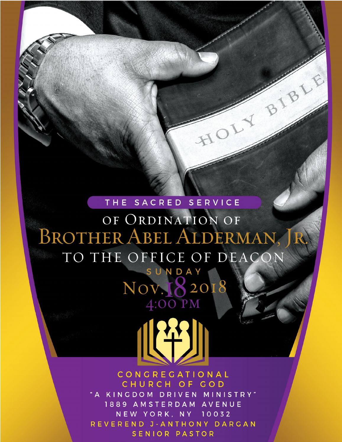CCOGNYC Deacon Ordination by MLDCommunications - Issuu