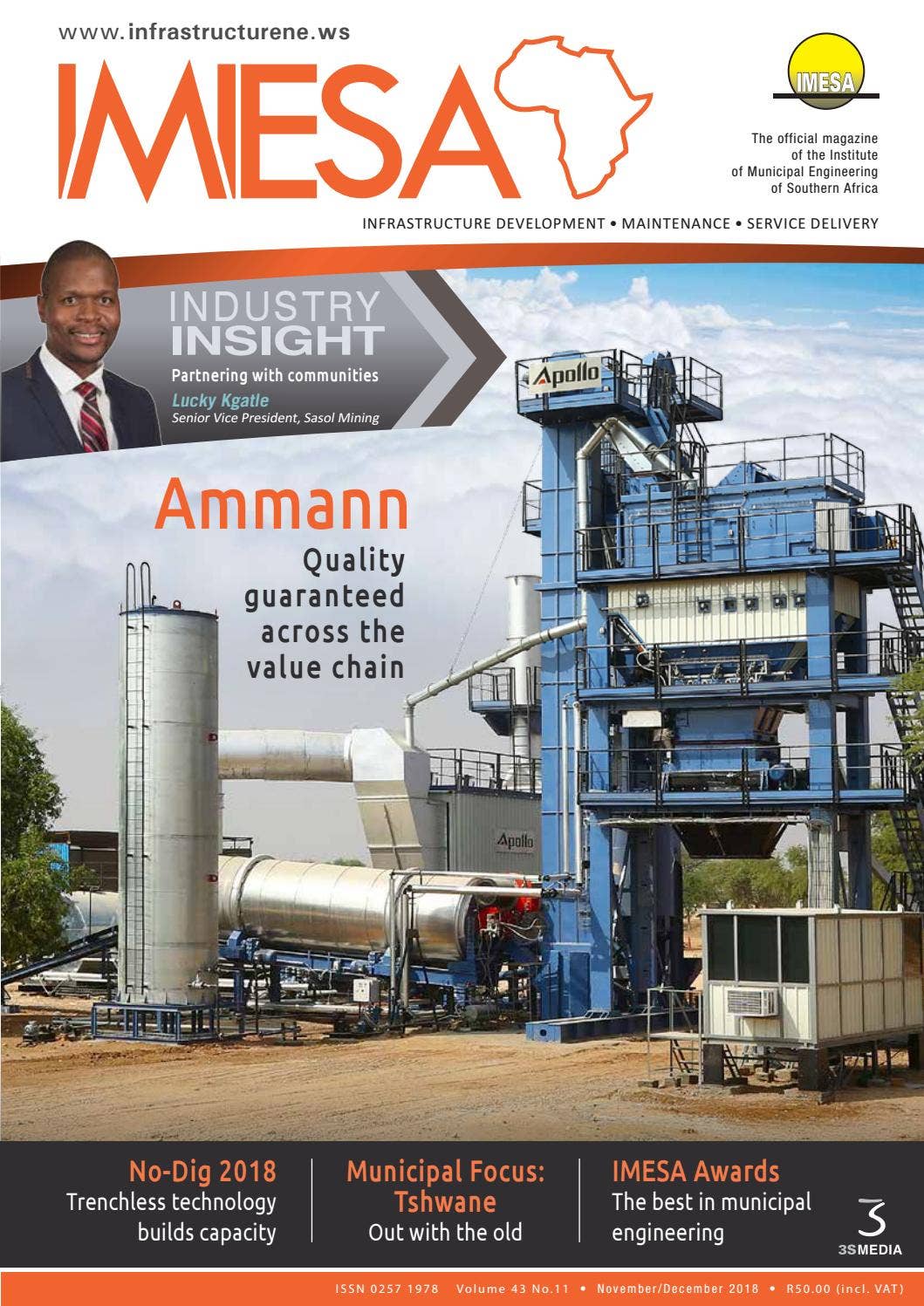 IMIESA November/December 2018 by 3S Media - Issuu
