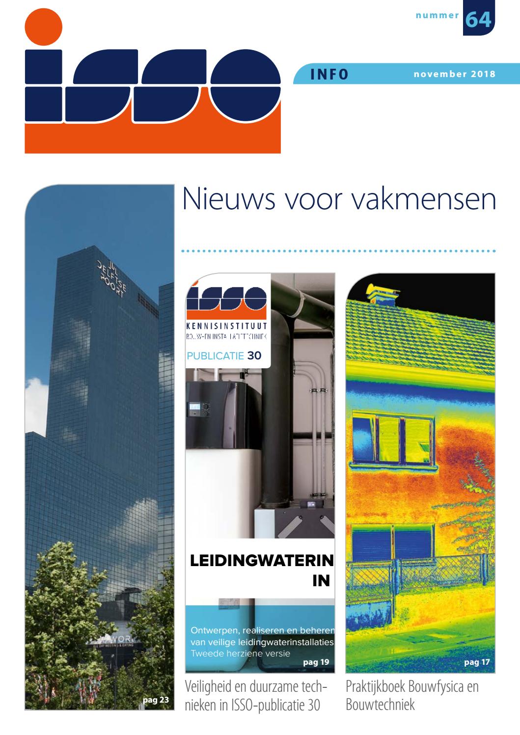 ISSO Info 64 - november 2018 by Stichting ISSO - Issuu