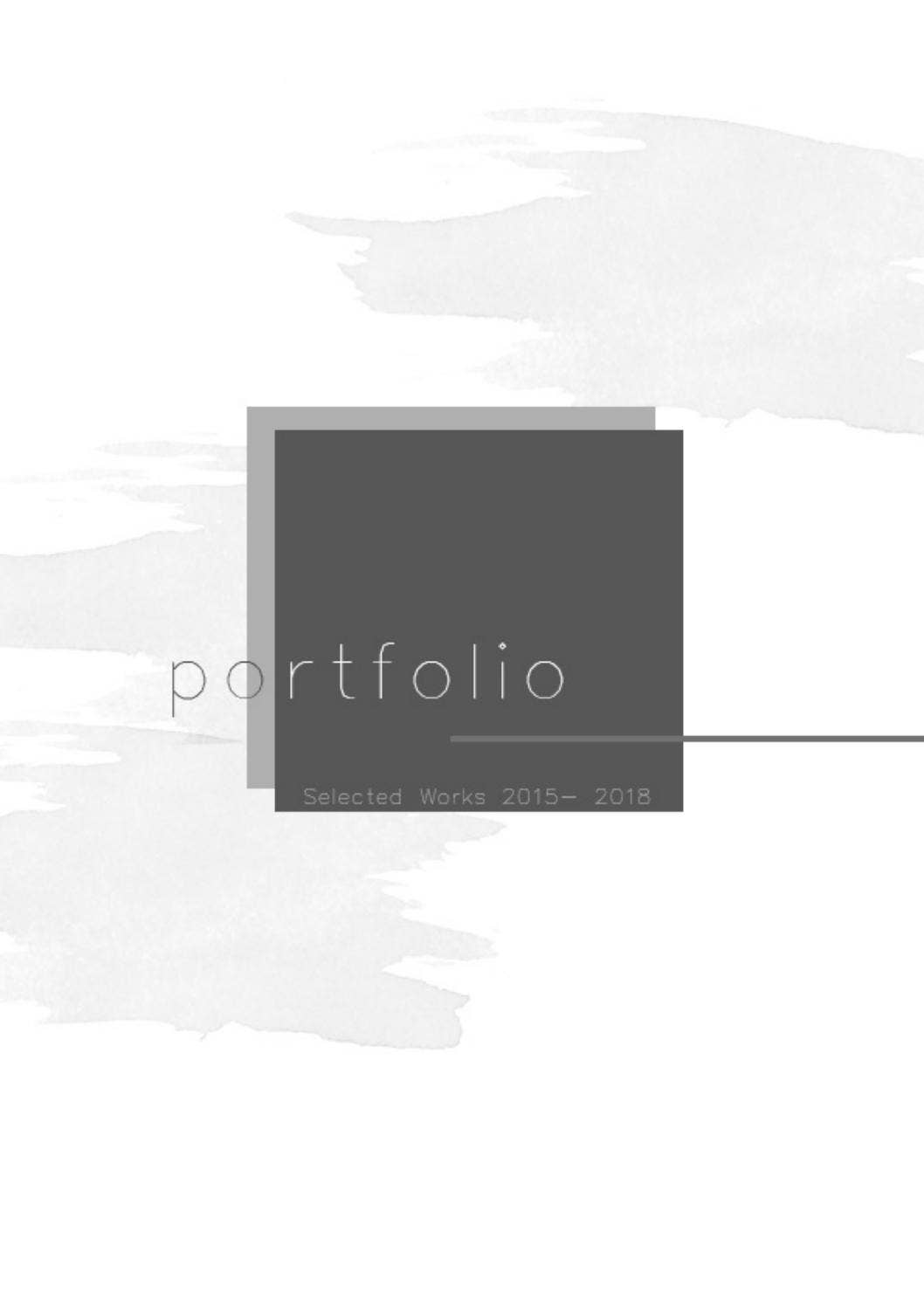 Architectural Undergraduate Portfolio (Selected Works) by Divya Singh ...