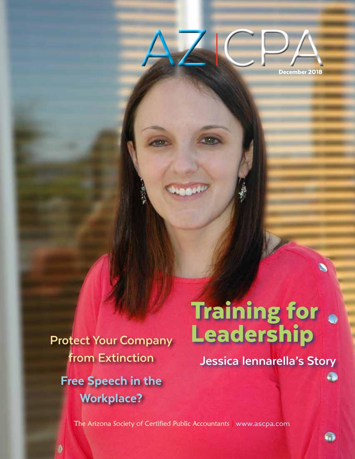 AZ CPA December 2018 by ASCPA - Issuu