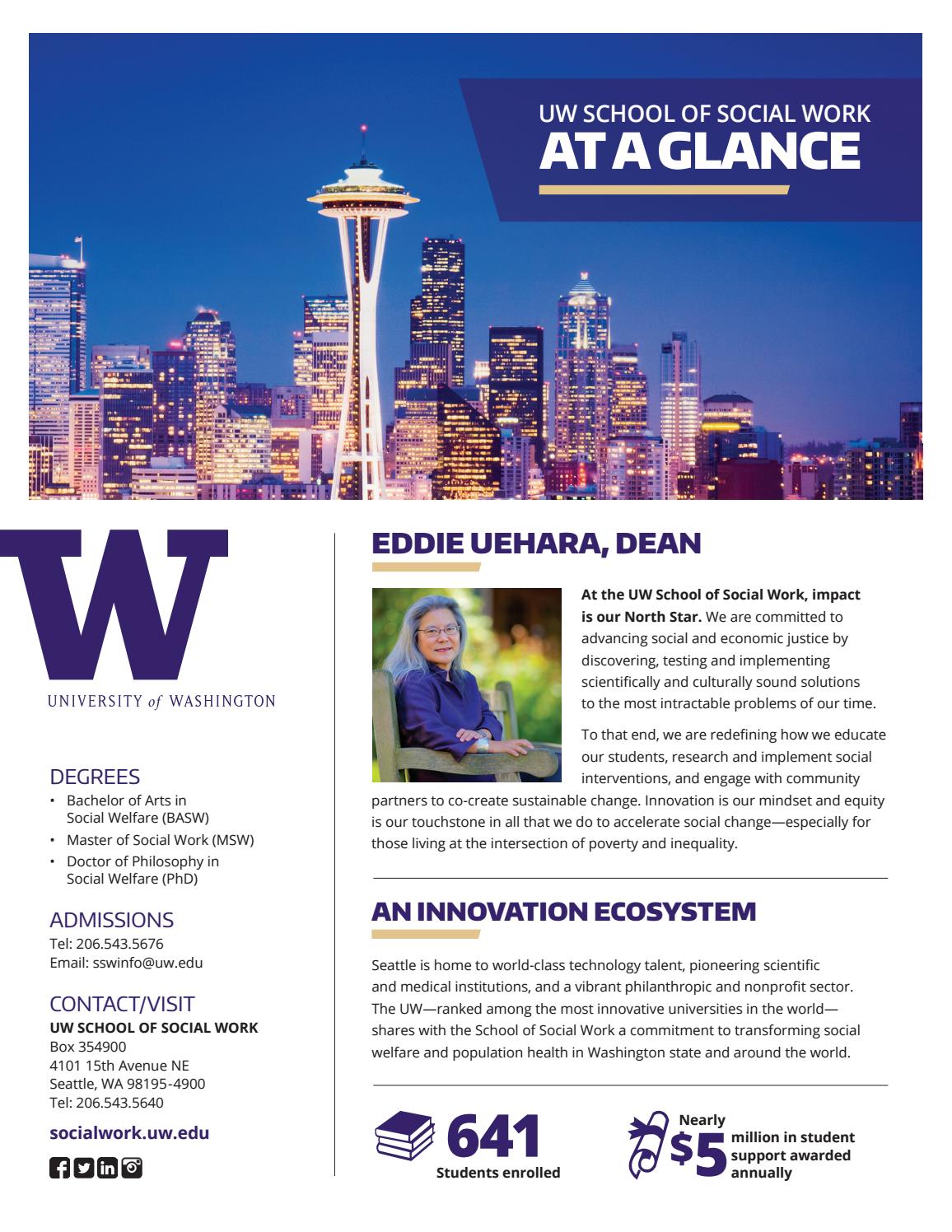 2019 Fact Sheet by UW School of Social Work - Issuu