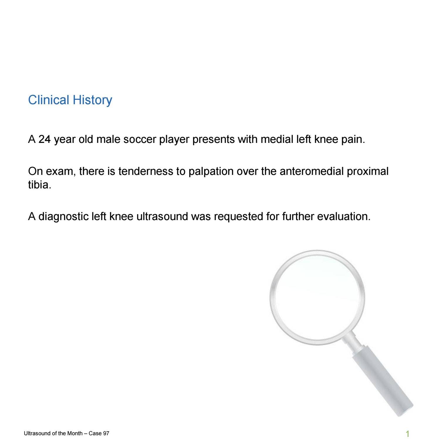 HSS Ultrasound of the Month Case 97 by Hospital for Special Surgery - Issuu