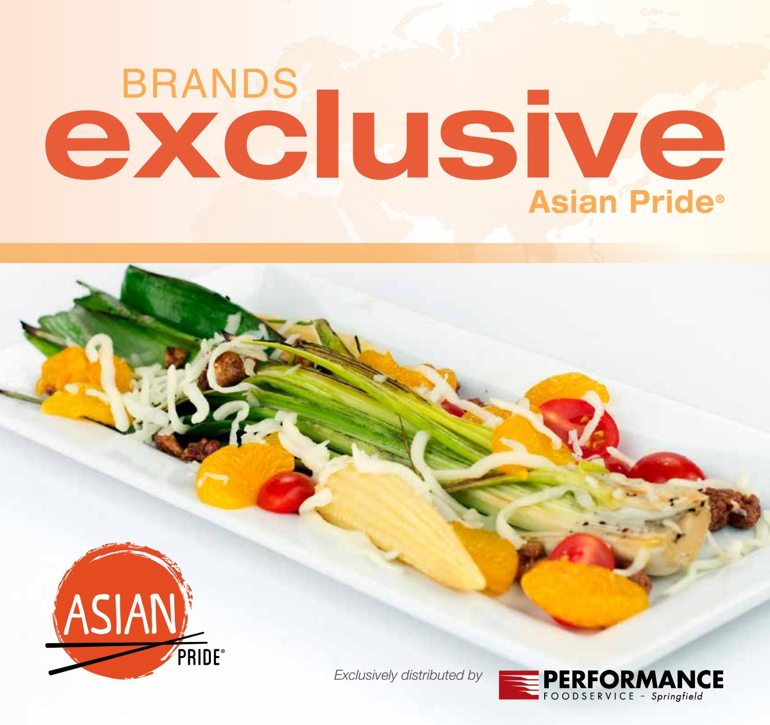 Asian Pride 2018 Booklet by Performance Foodservice - Issuu