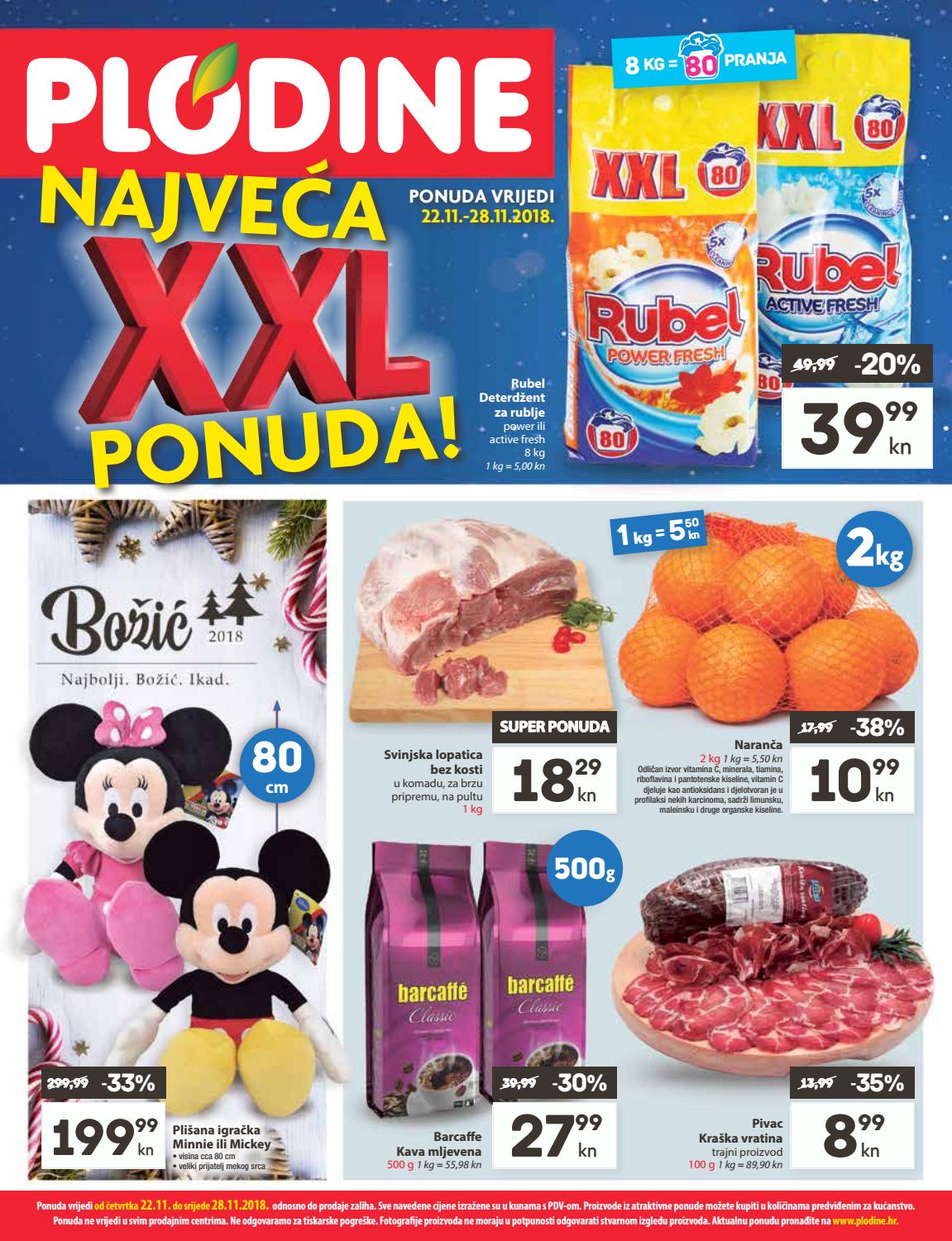 Plodine katalog supermarketa od 22.-28.11.2018. by Catalog.hr - Issuu