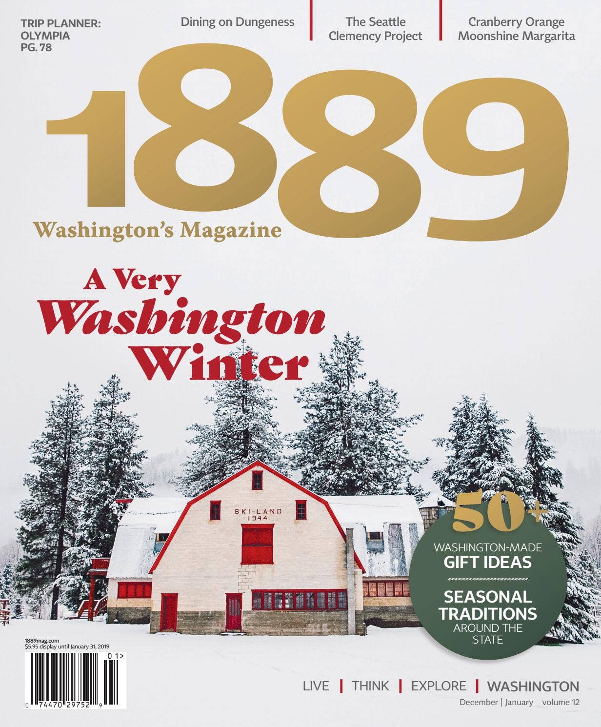 1889 Washington's Magazine | December/January 2018 by Statehood Media ...