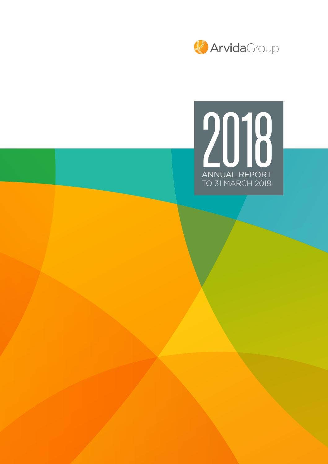 Arvida Group Annual Report 2018 by arvida - Issuu