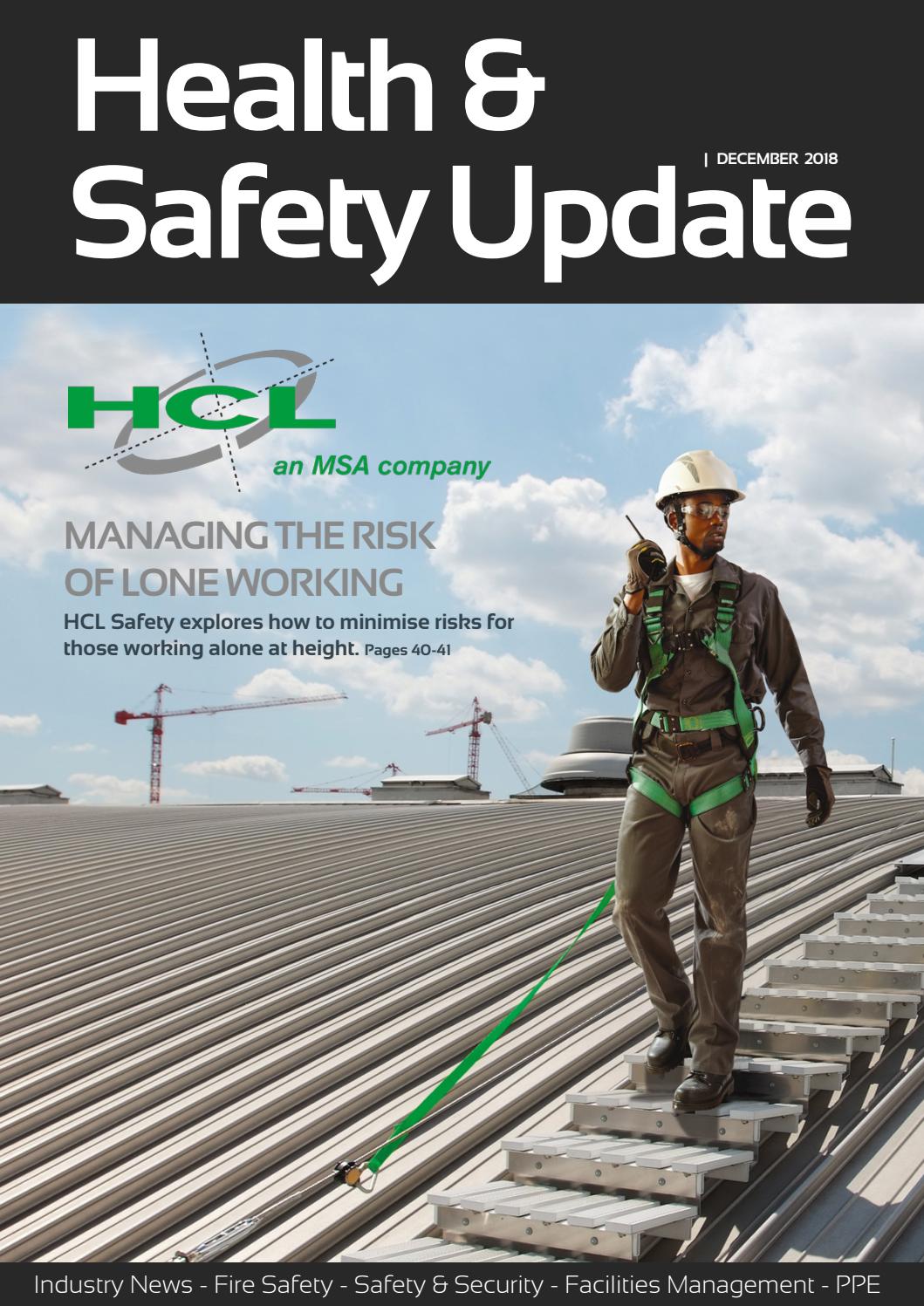 Health & Safety Update - December 2018 by Jet Digital Media Ltd - Issuu