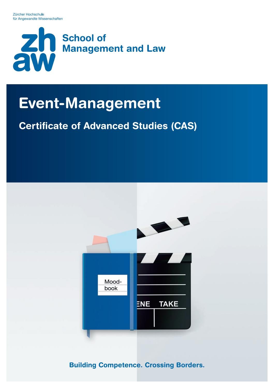 CAS Event-Management by ZHAW School of Management and Law - Issuu