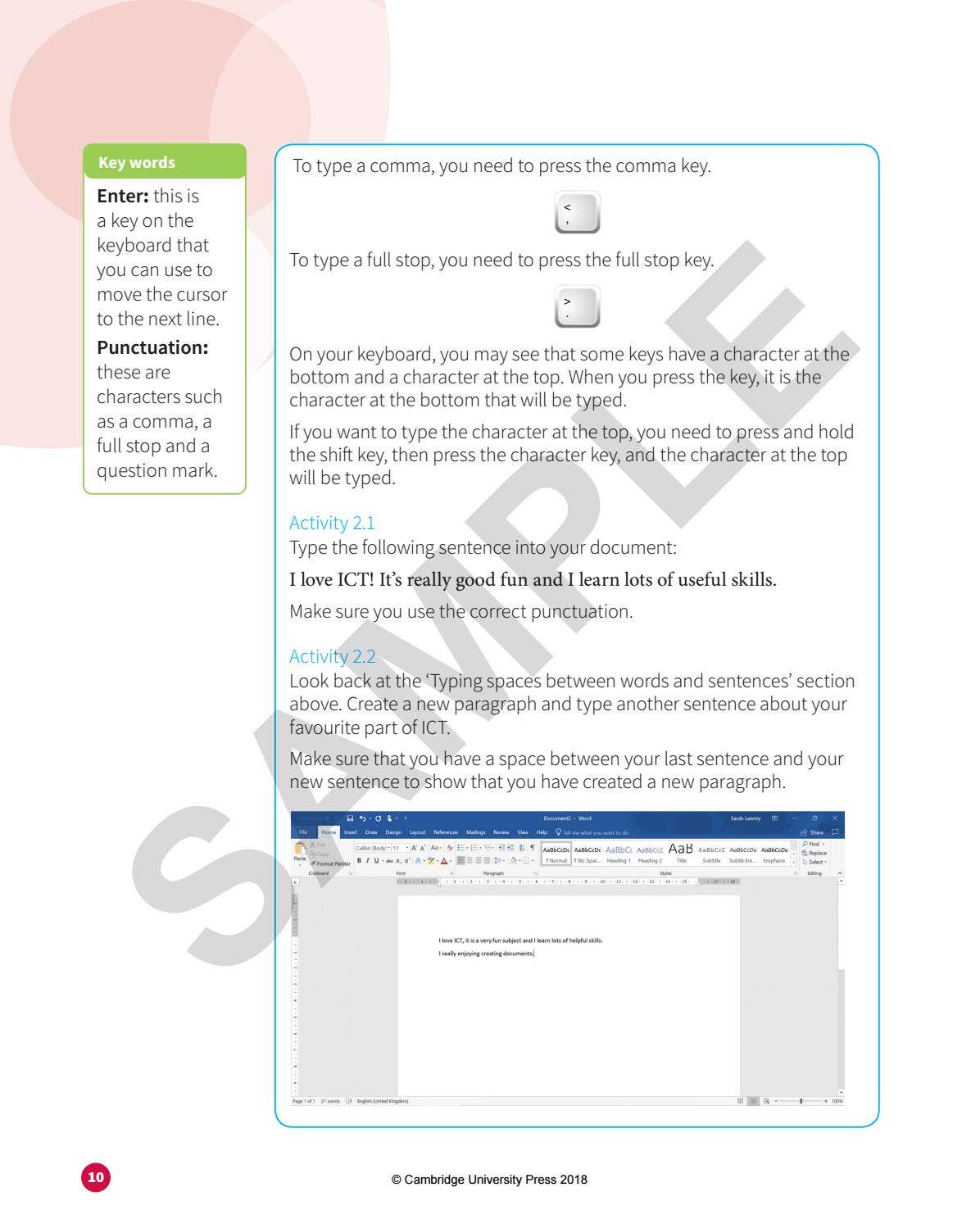 ICT Starters Initial Steps sample by Cambridge International Education ...