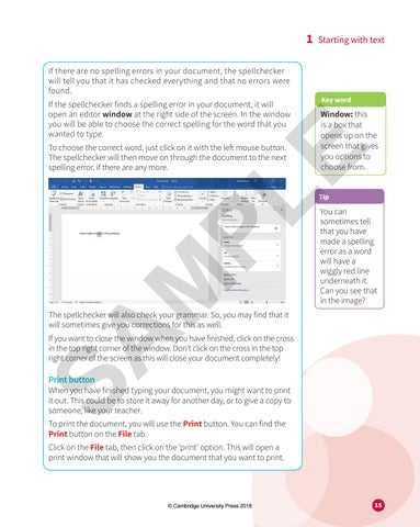 ICT Starters Initial Steps sample by Cambridge International Education ...