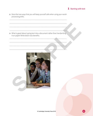 ICT Starters Initial Steps sample by Cambridge International Education ...