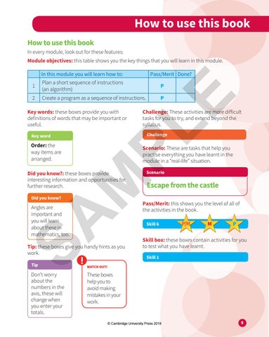 ICT Starters Initial Steps sample by Cambridge International Education ...