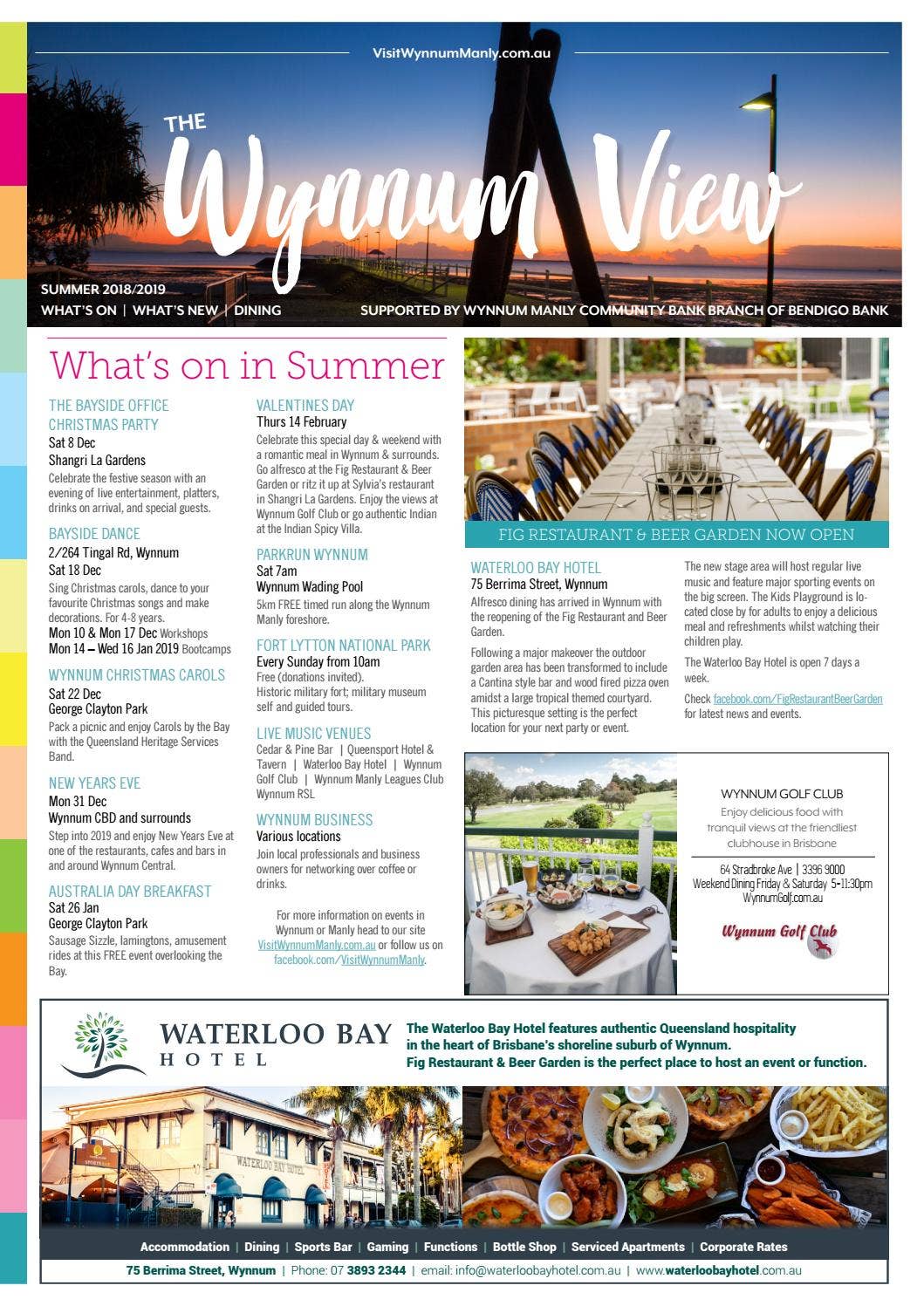 The Wynnum View - Summer 2018/19 by Visit Wynnum Manly - Issuu