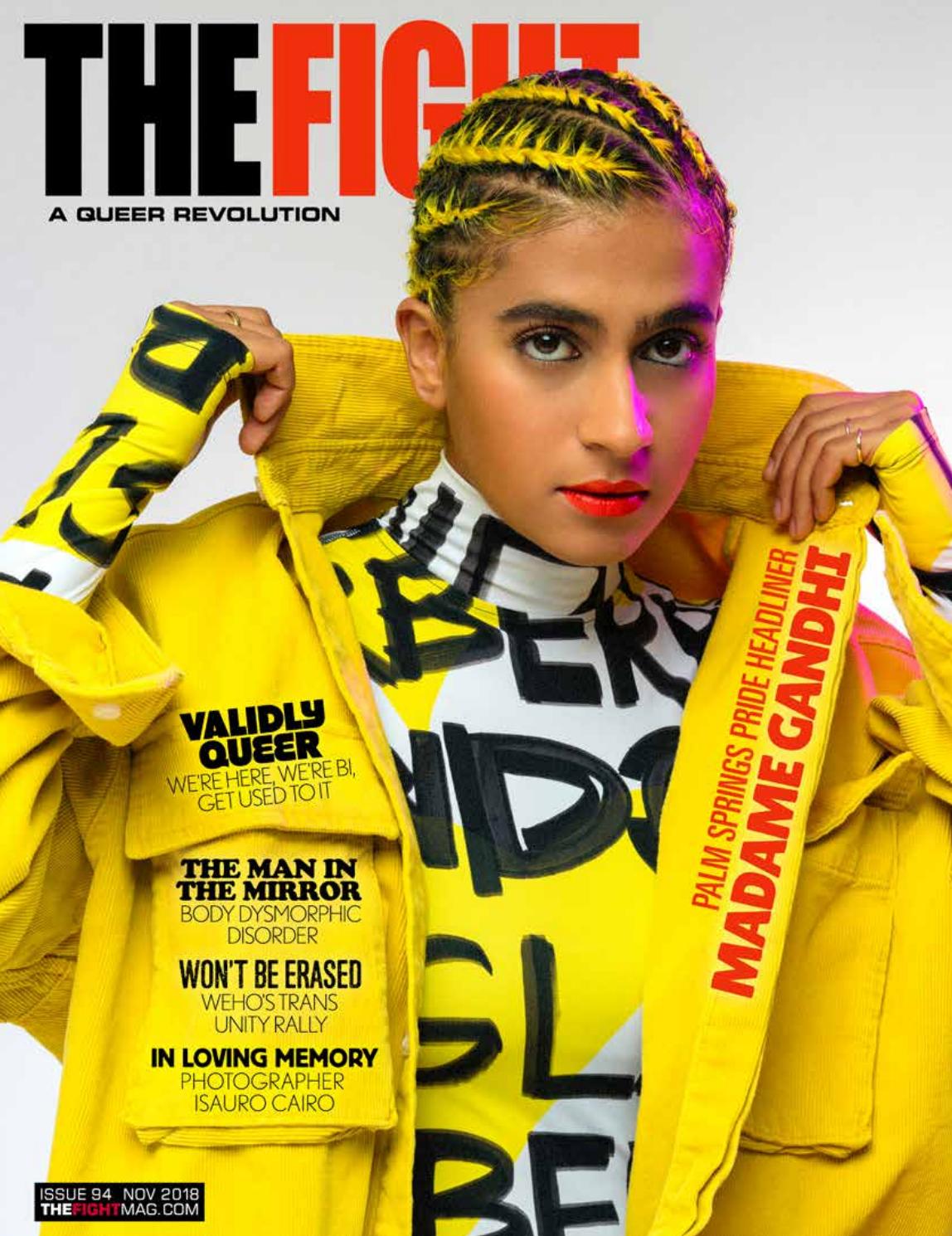 THE FIGHT SOCAL'S LGBTQ MONTHLY MAGAZINE NOVEMBER 2018 by The Fight ...
