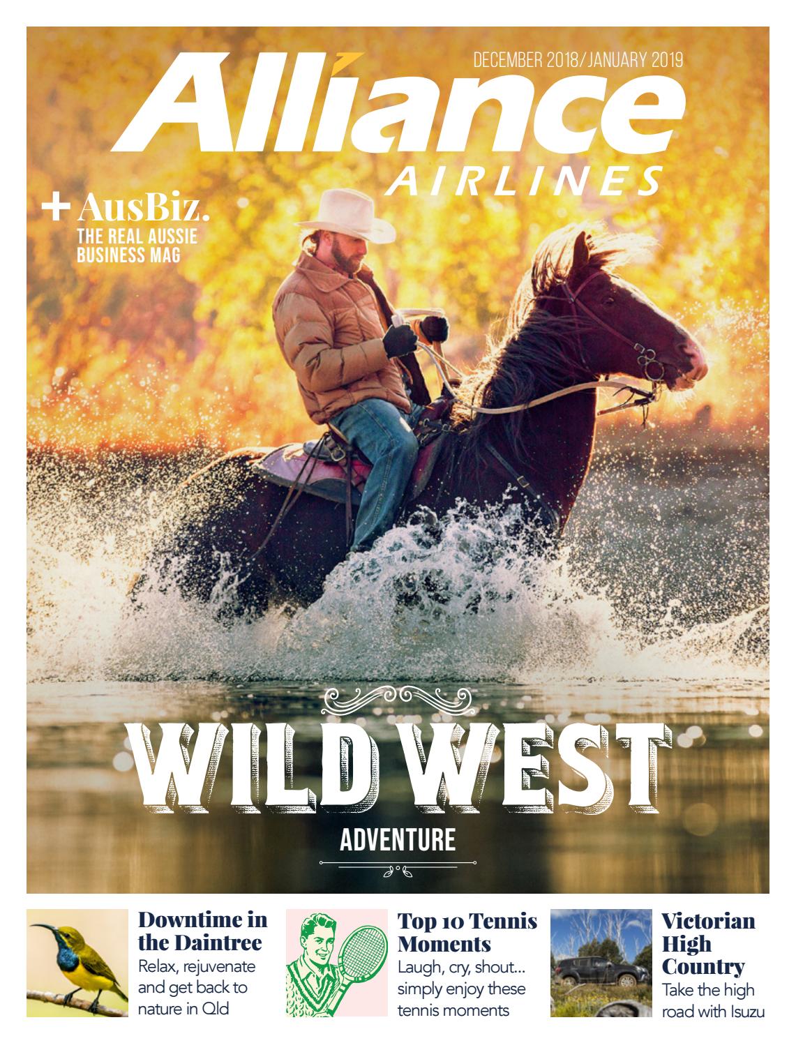 Alliance Airlines Magazine - Dec/Jan 2018/19 by publishingbychelle - Issuu