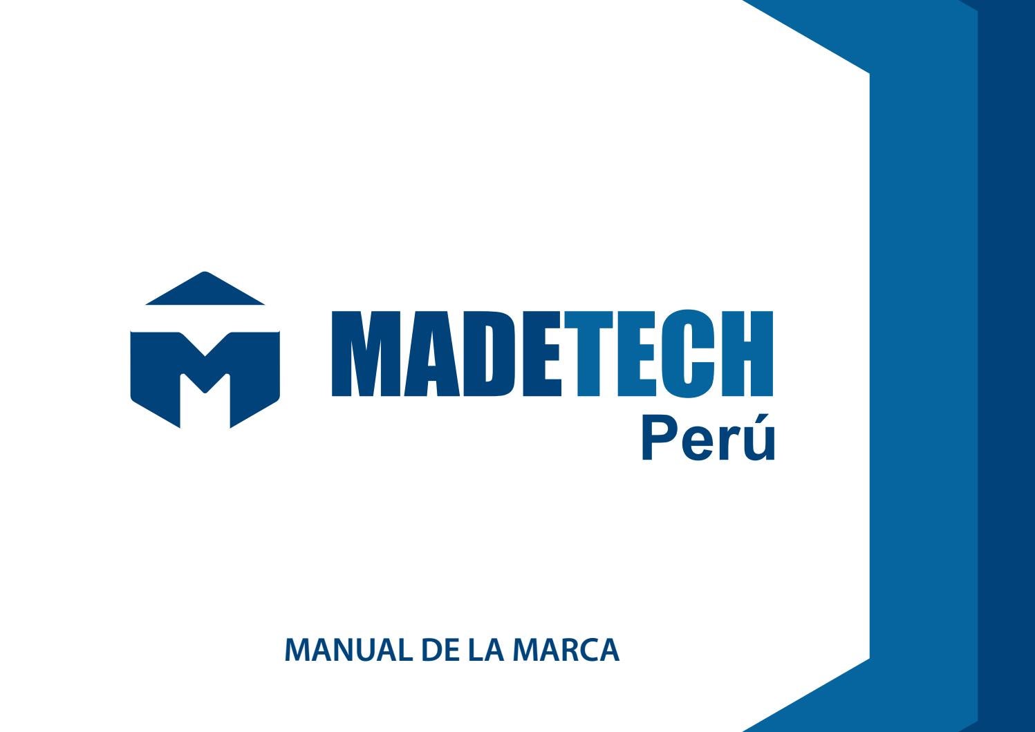 Manual de marca madetech by Daniel Rios Robalino - Issuu