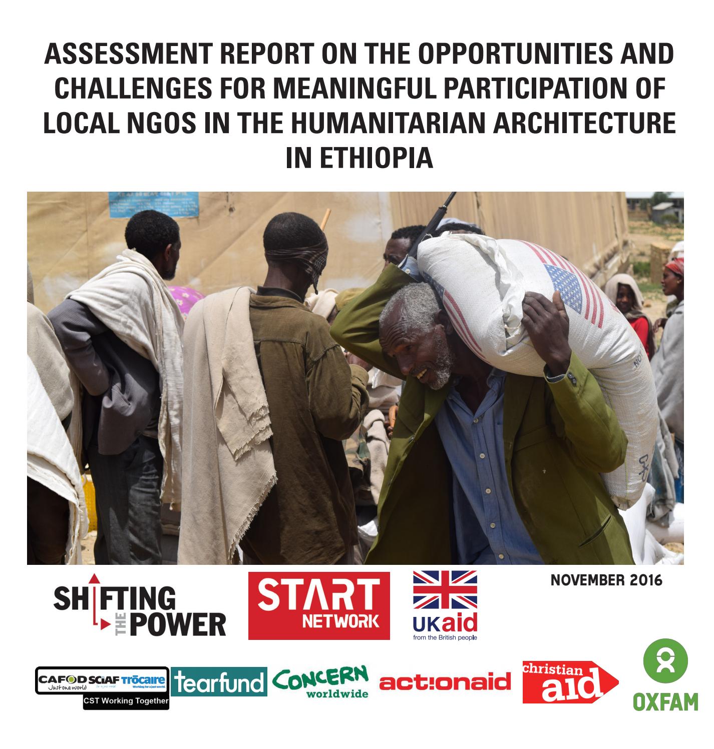 ASSESSMENT REPORT ON THE OPPORTUNITIES AND CHALLENGES FOR MEANINGFUL ...