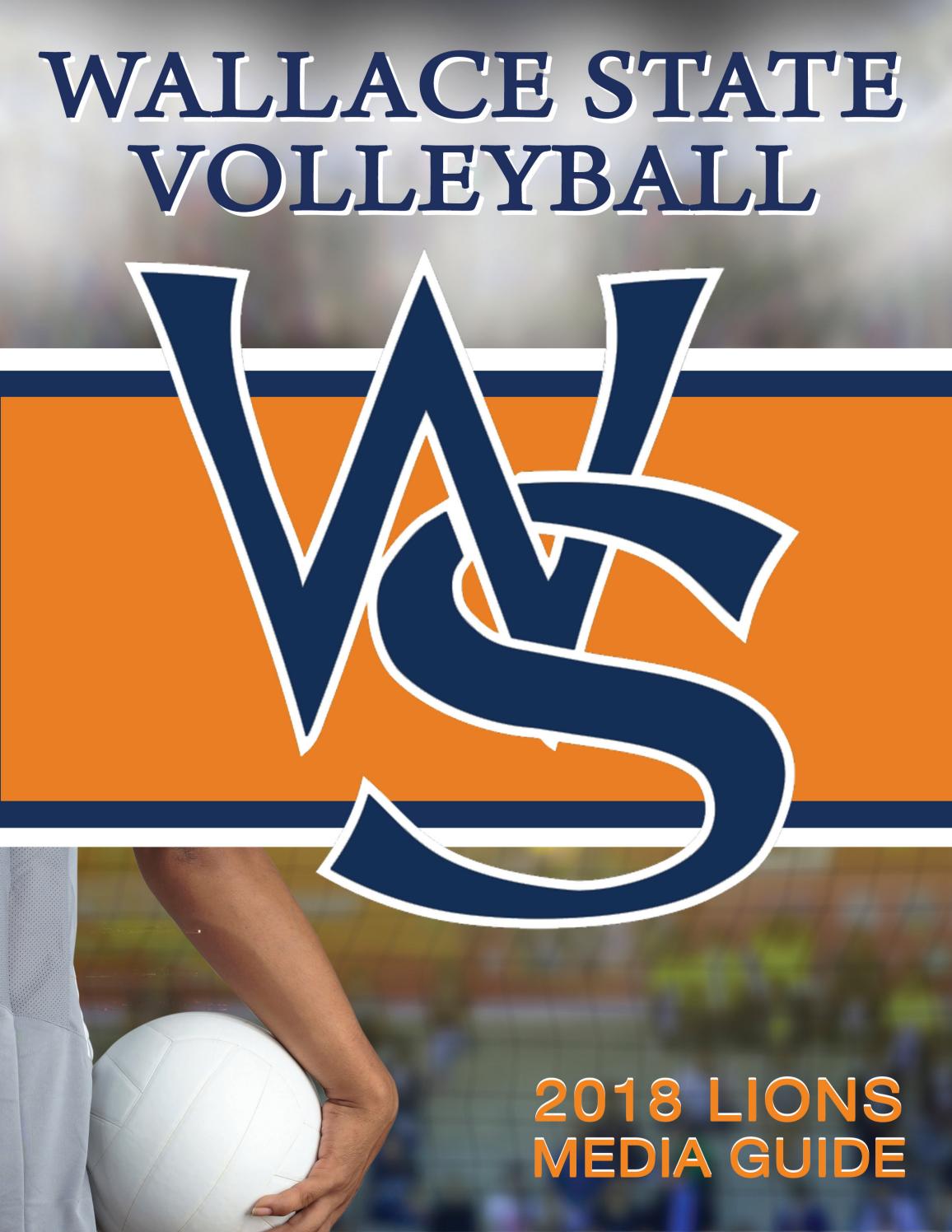 Volleyball Media Guide 2018-2019 by Wallace State Community College - Issuu
