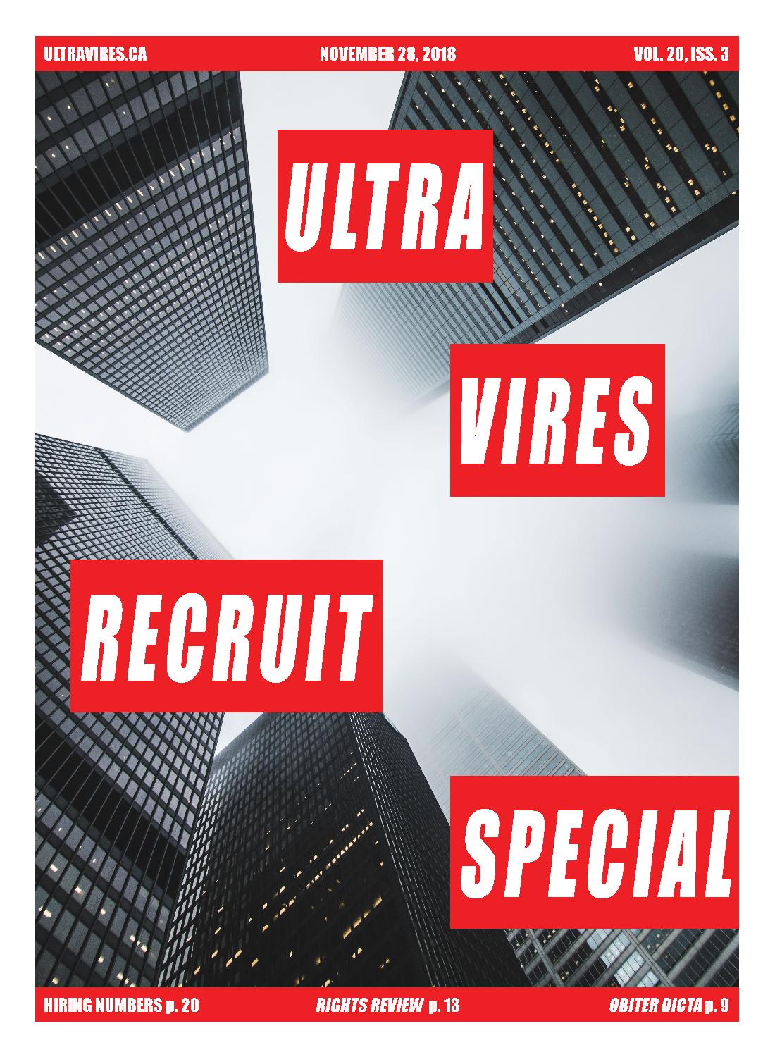 Ultra Vires Vol 20 Iss 3 - November 2018 by ultravires - Issuu