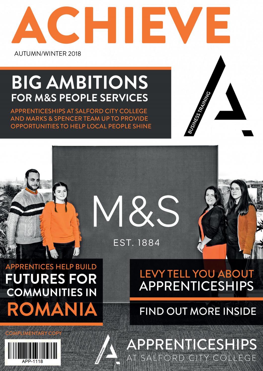 Achieve Magazine: Autumn/Winter 2018 Edition by Salford City College ...