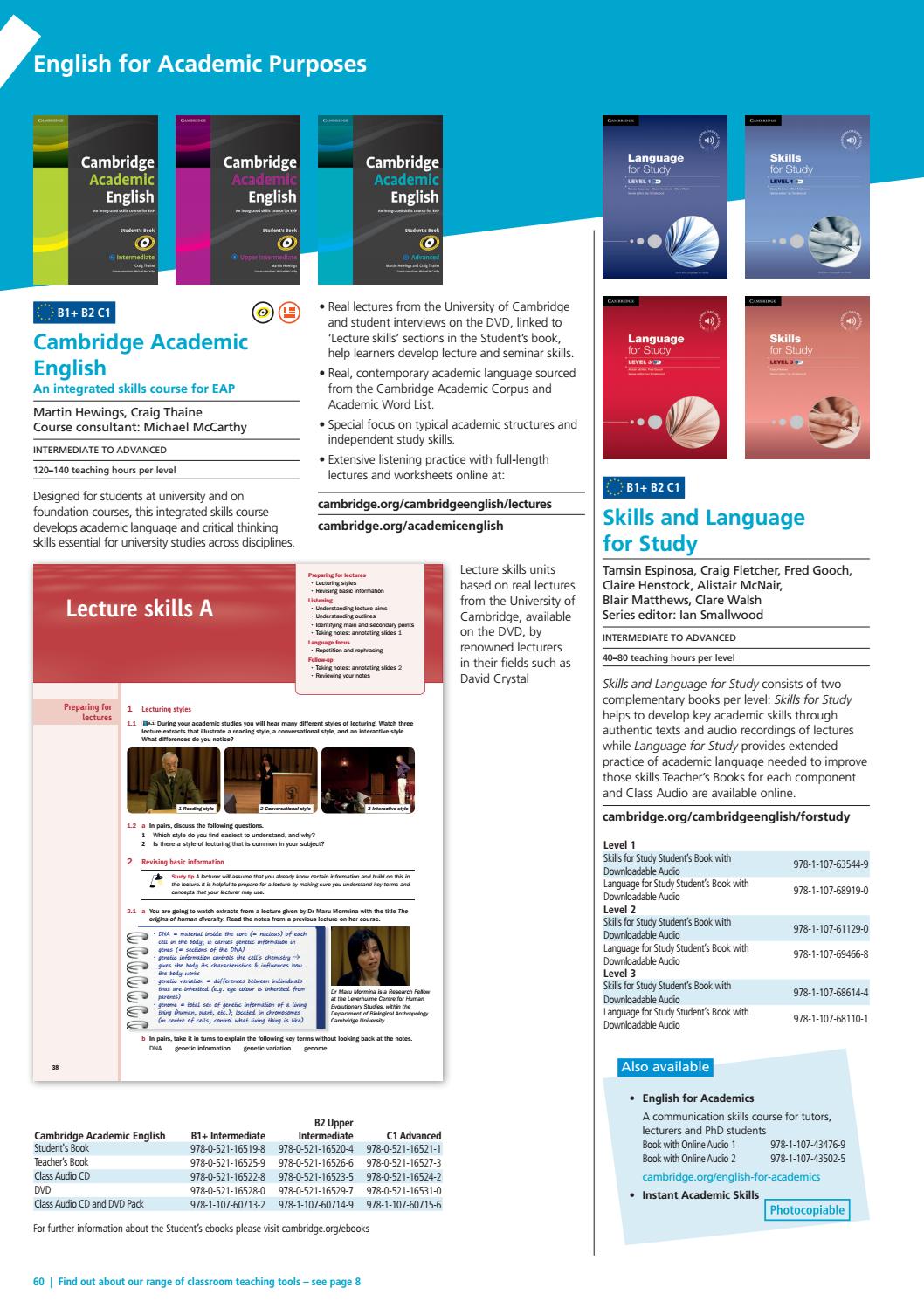 2019 ELT Cambridge University Press Catalogue International by ...