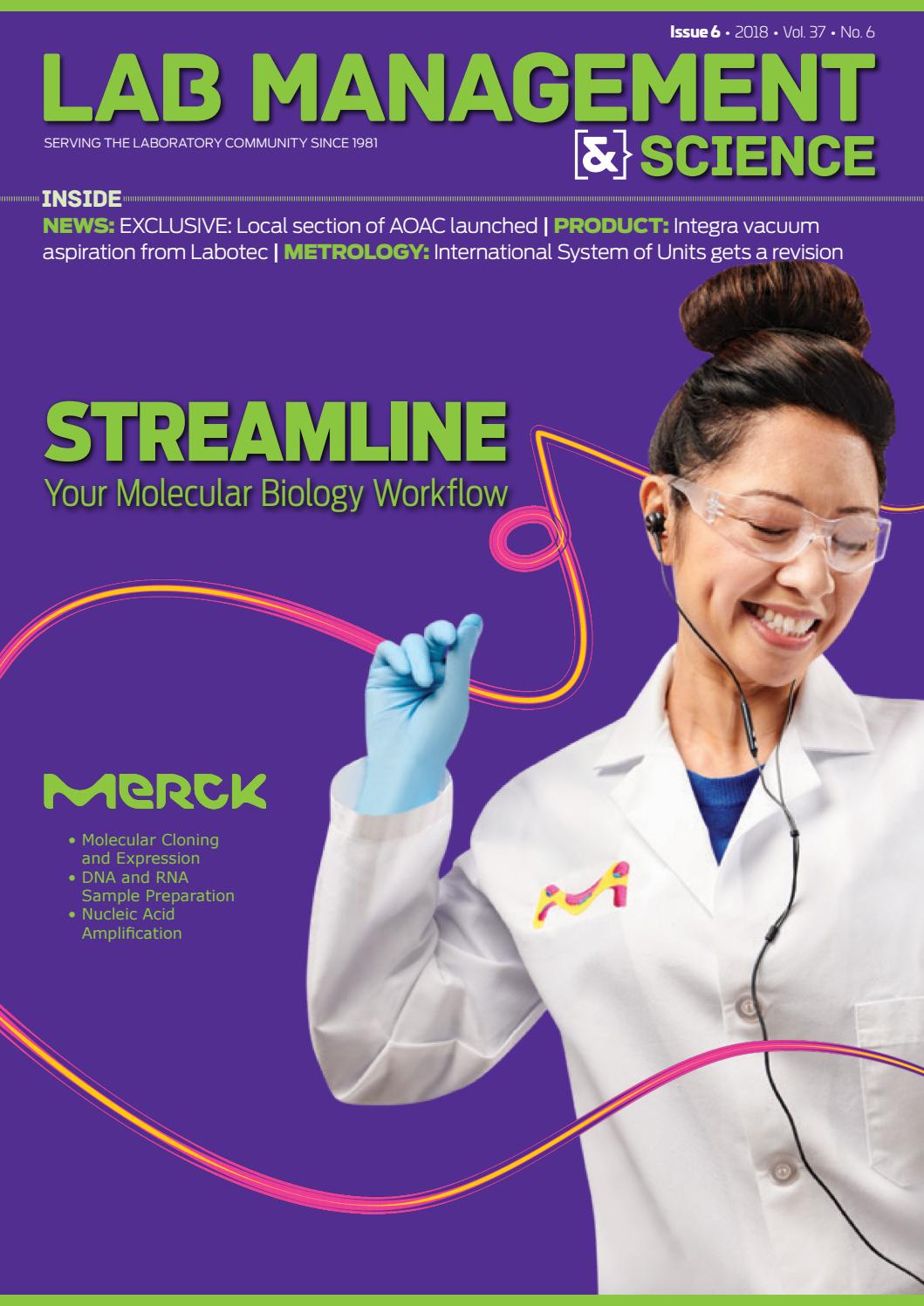 Lab Management and Science Issue 6 2018 by New Media B2B - Issuu