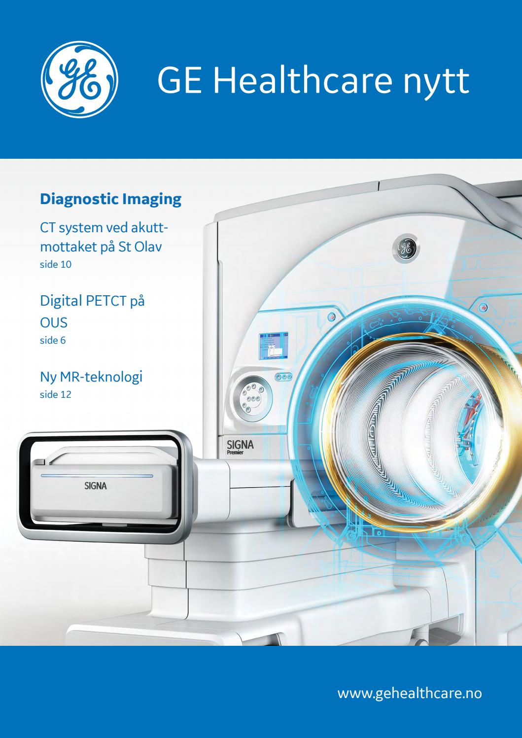 GE Healthcare nytt - Norge 2018 by GE Healthcare Nordic - Issuu